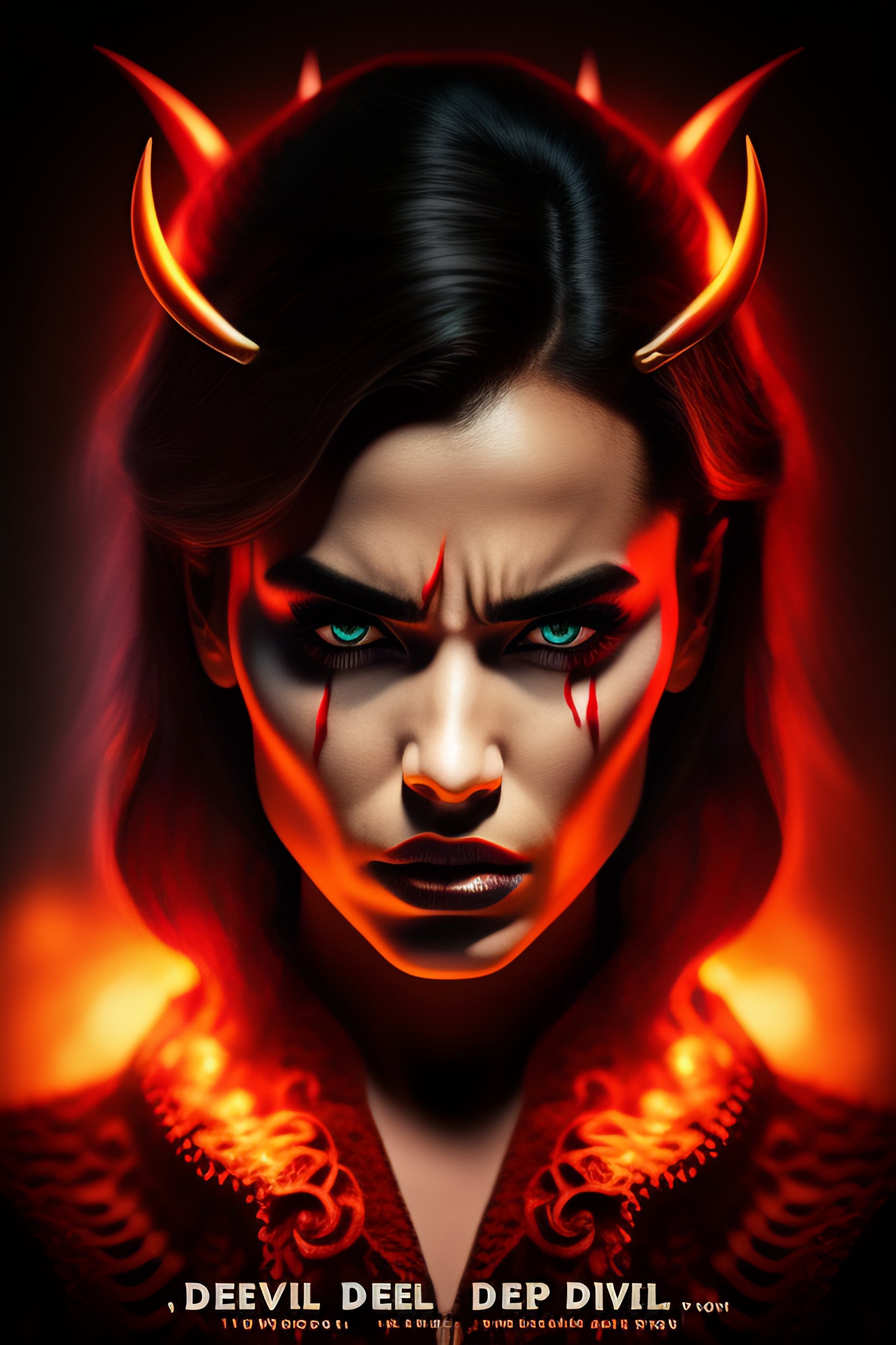 Lexica - Devil, enraged, sick, dark, ambien, terror, black deep eyes