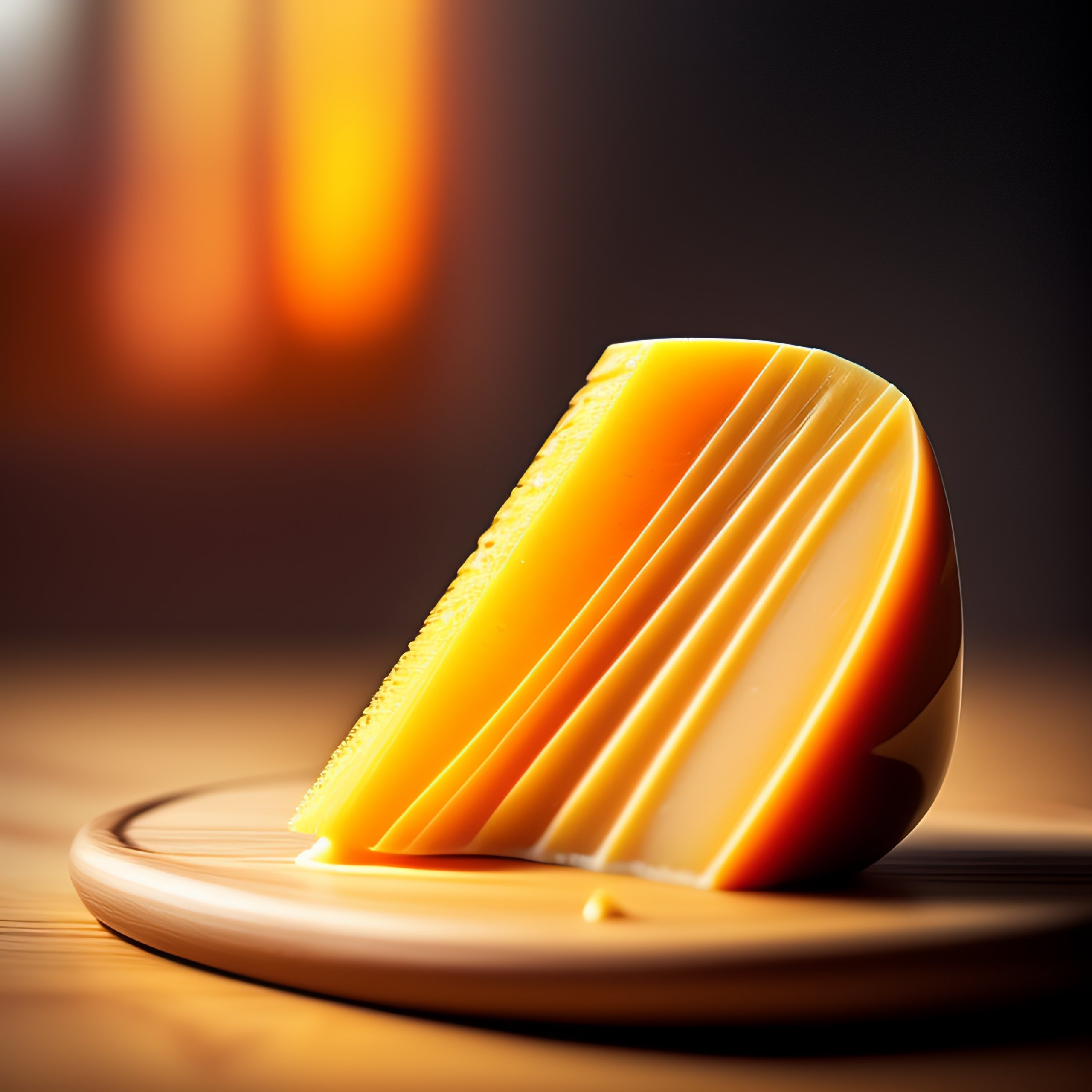 Lexica - Flowing cheddar cheese, sharp focus, illustration,
