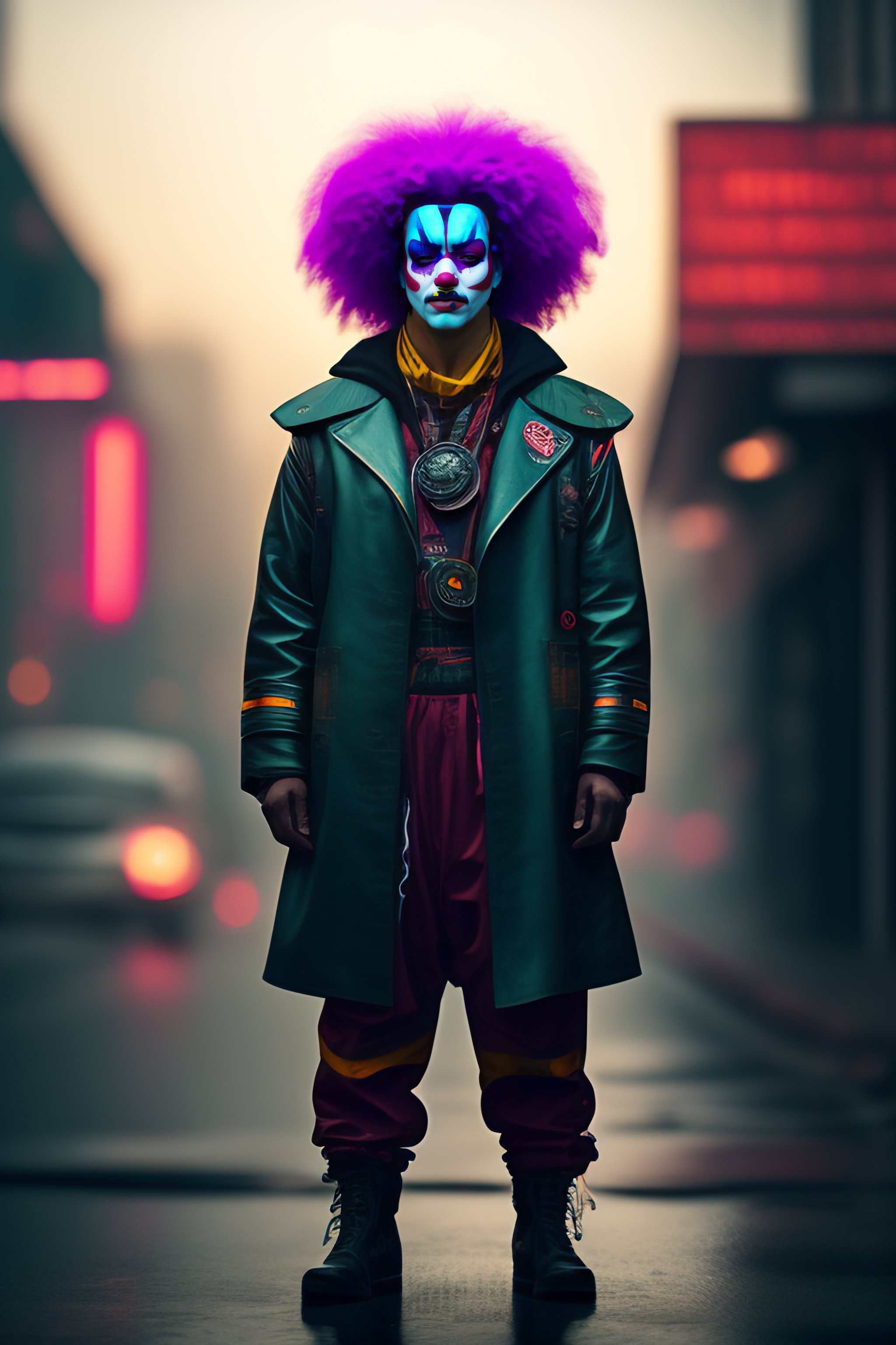 Lexica - Cyberpunk clown