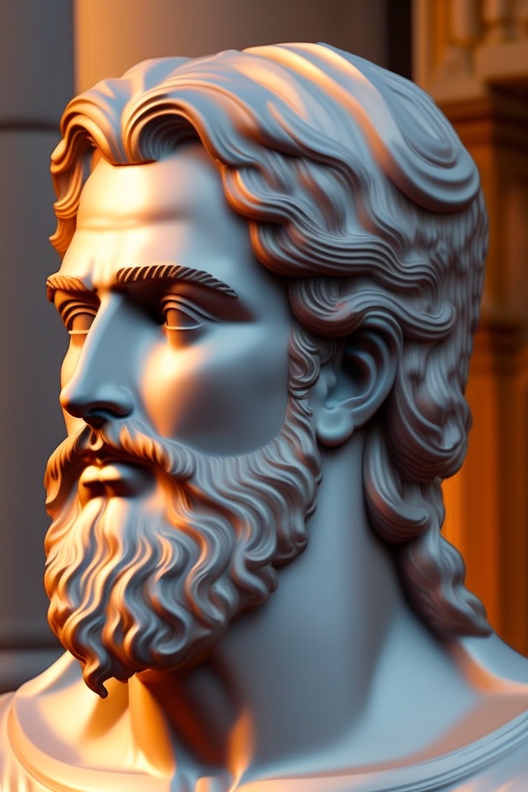 Lexica - Janus the roman god with two faces from the side, one face of ...