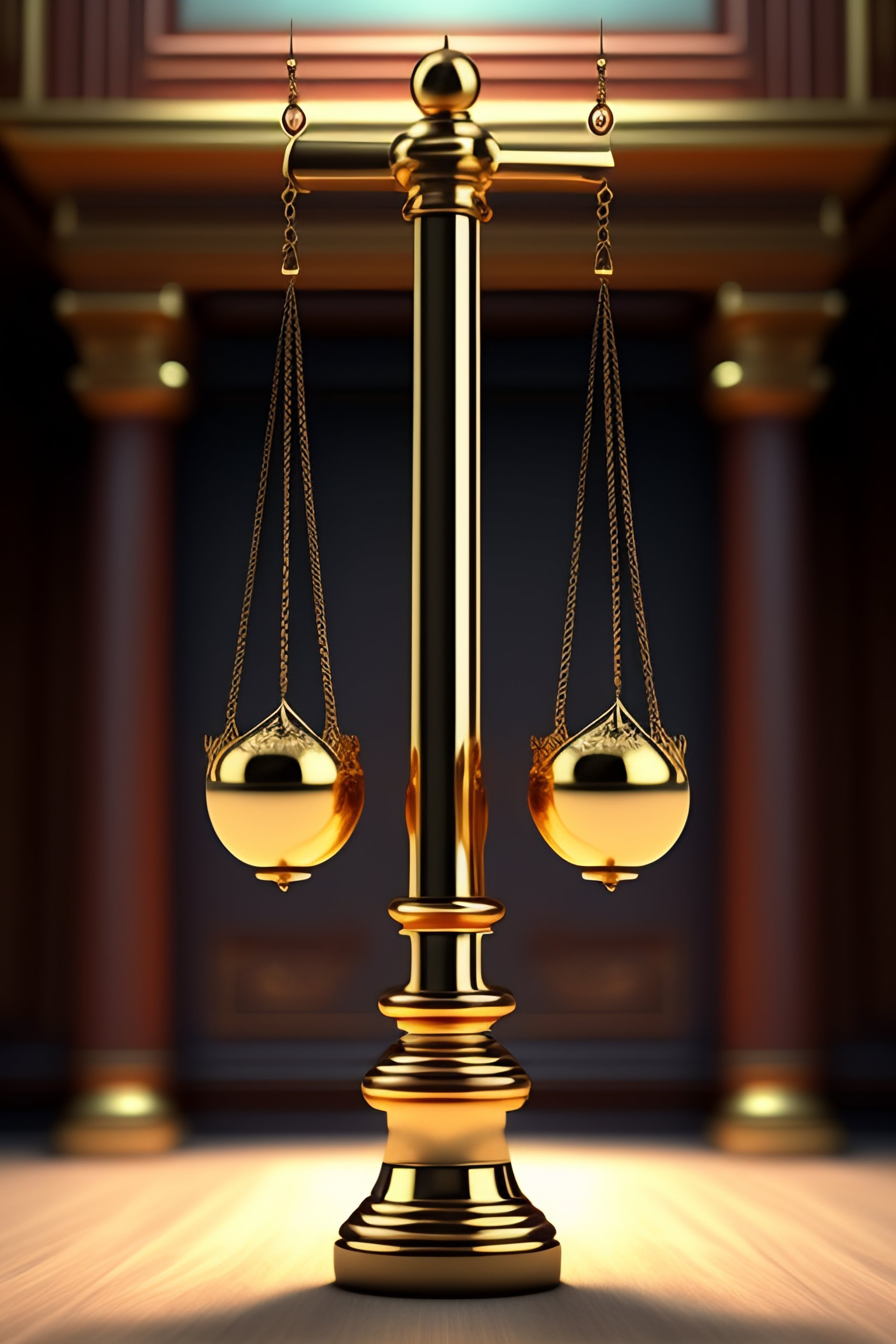 Lexica - Real old lady justice sword and scale