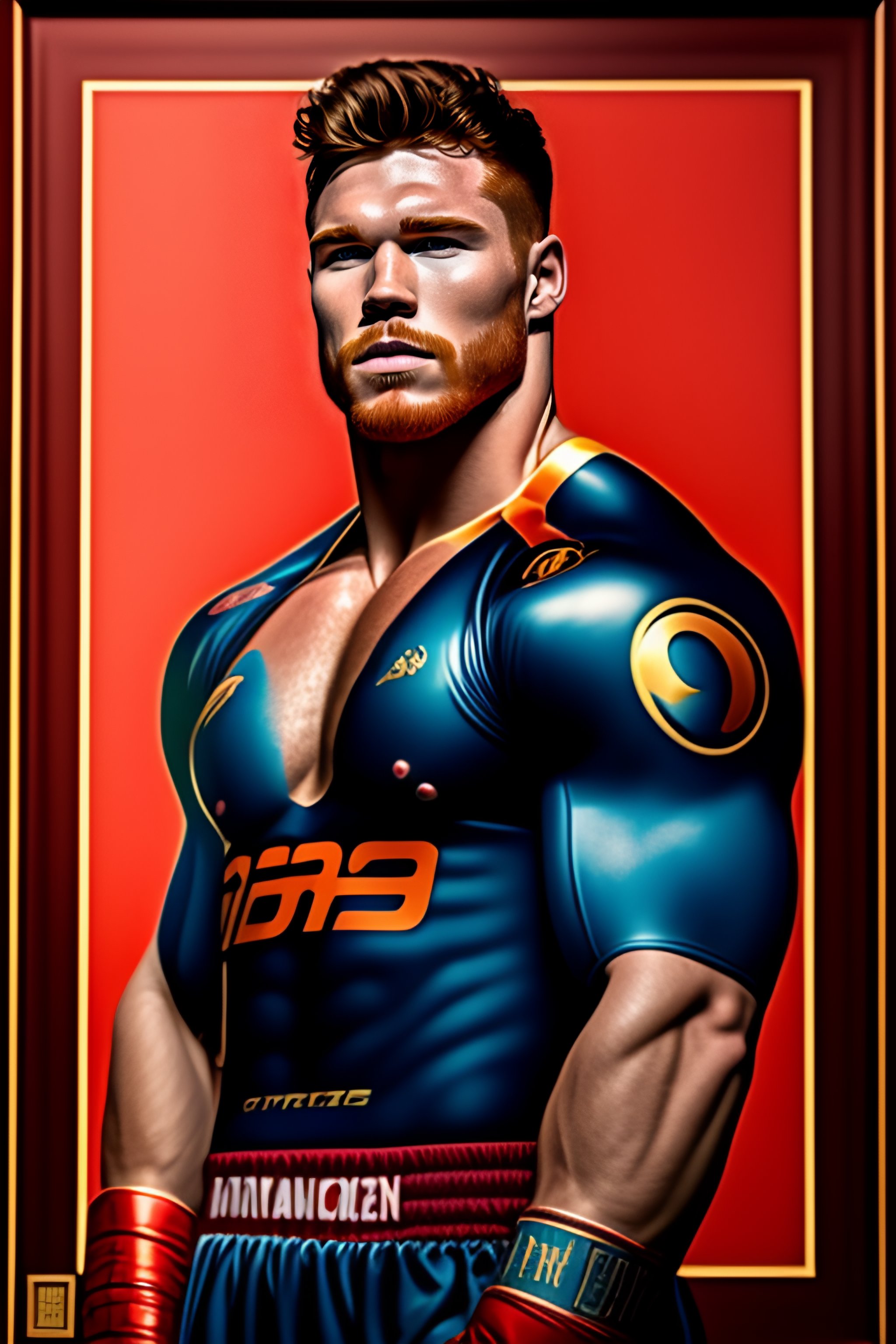 Lexica - Portrait of canelo alvarez