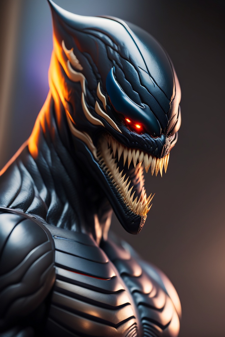 Lexica - Photo of Venom, realism, 50mm