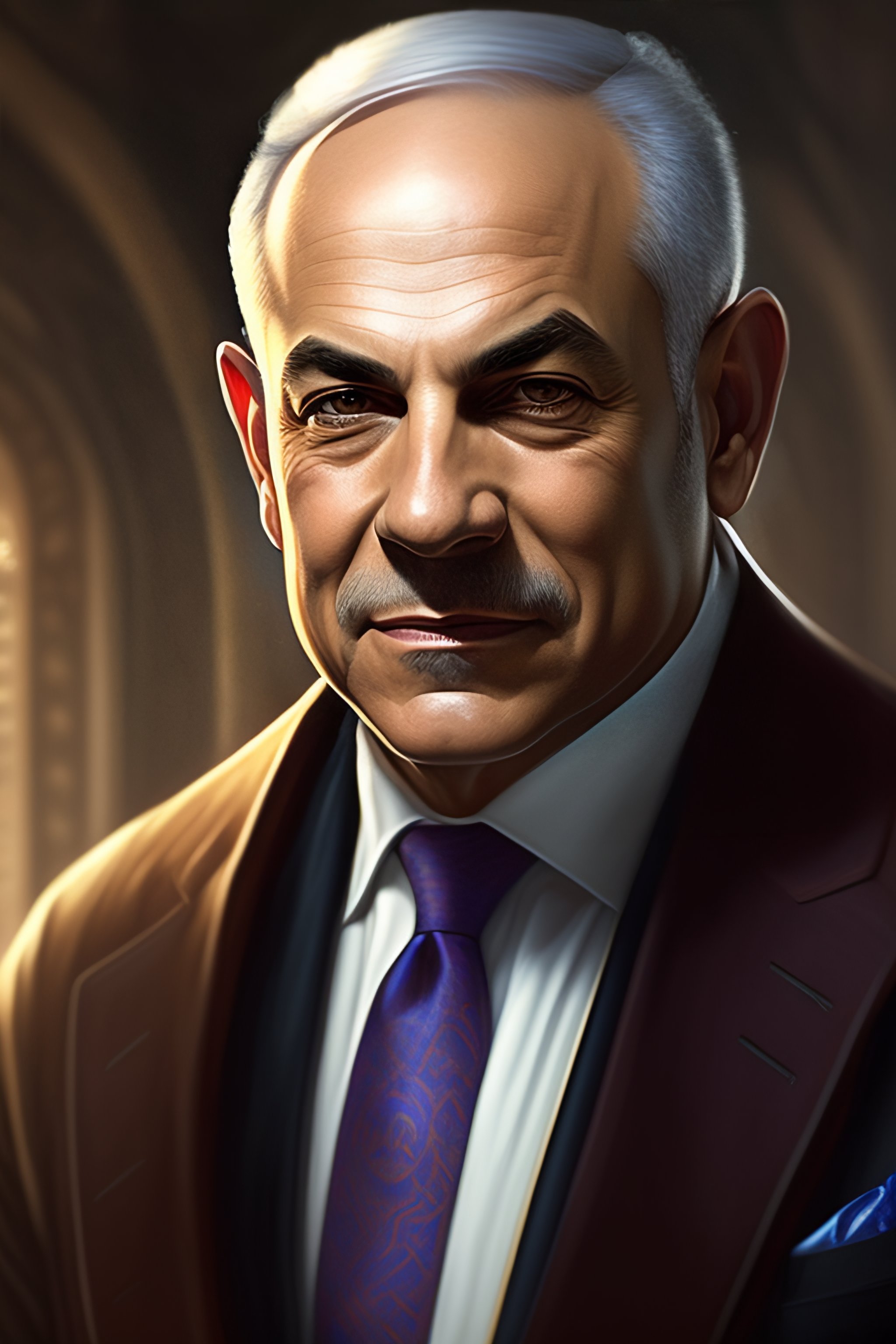 Lexica - Old "Benjamin Netanyahu" as a realistic fantasy d & d israeli ...