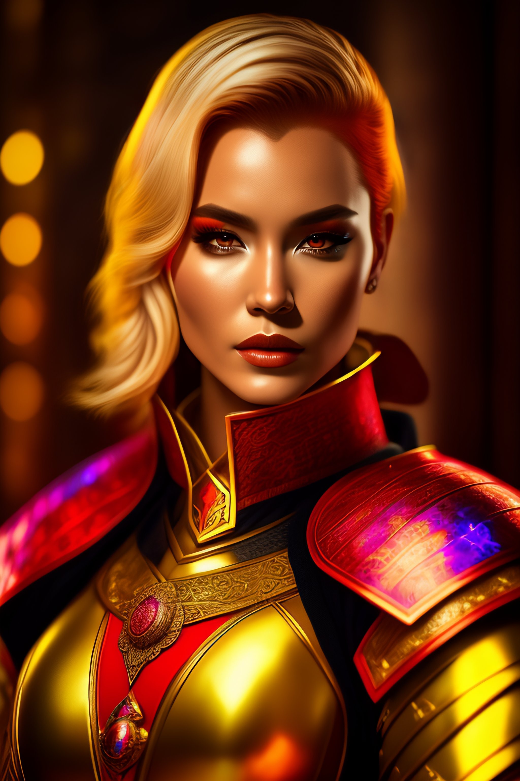 Lexica - Cinematic portrait, hyperdetailed stunningly beautiful female ...