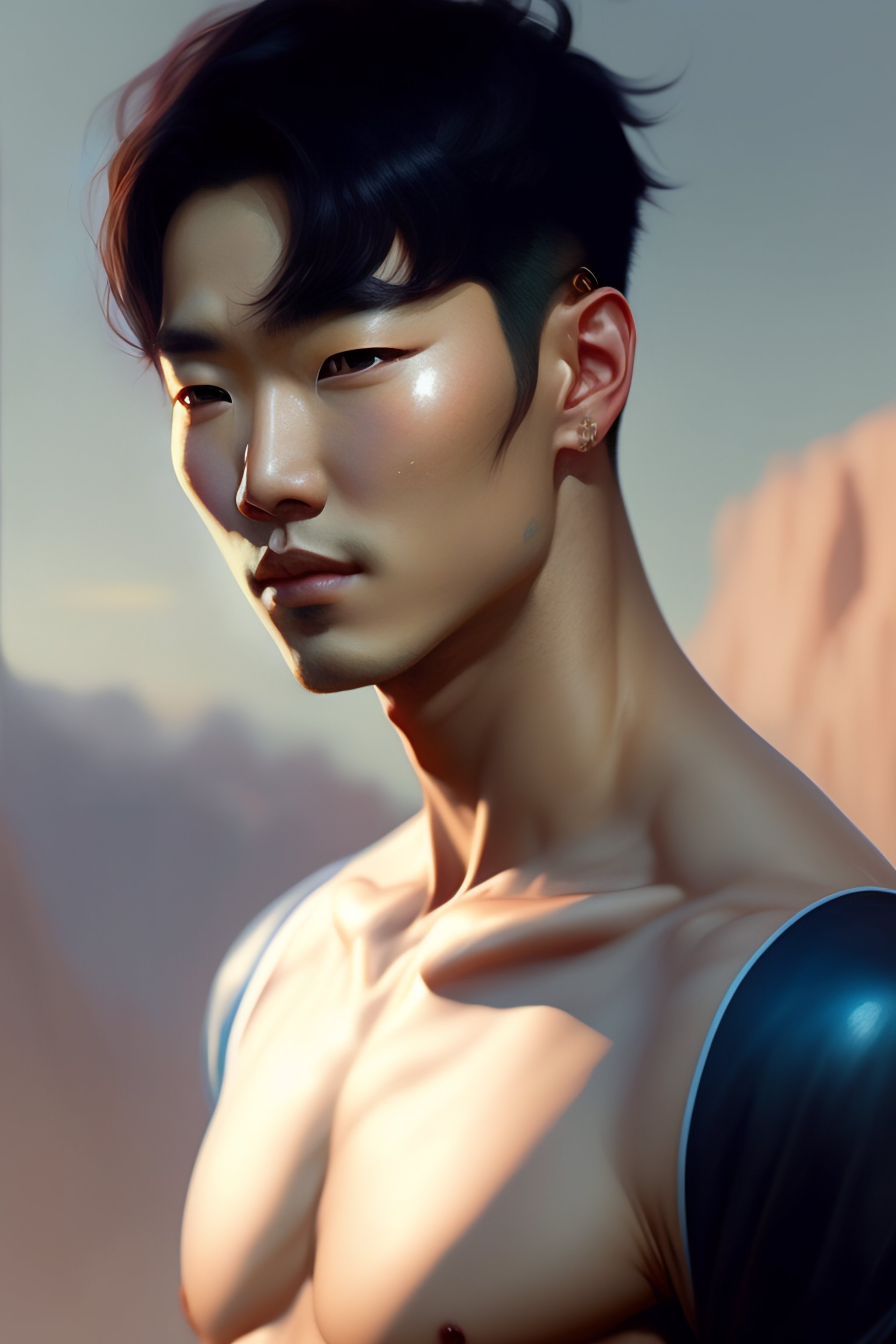 Lexica - Photo of Park Hyung Suk Lookism, by greg rutkowski, gil ...