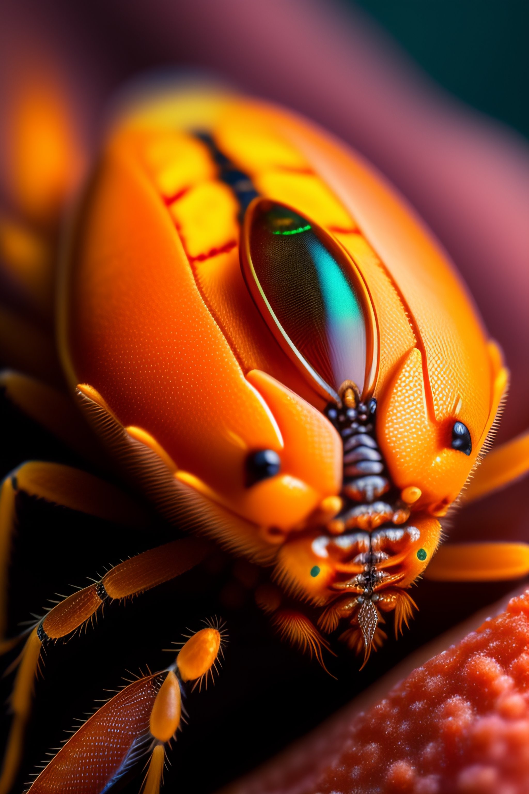 Lexica - Amazing detailed photography of a Terracotta Bug insect ...