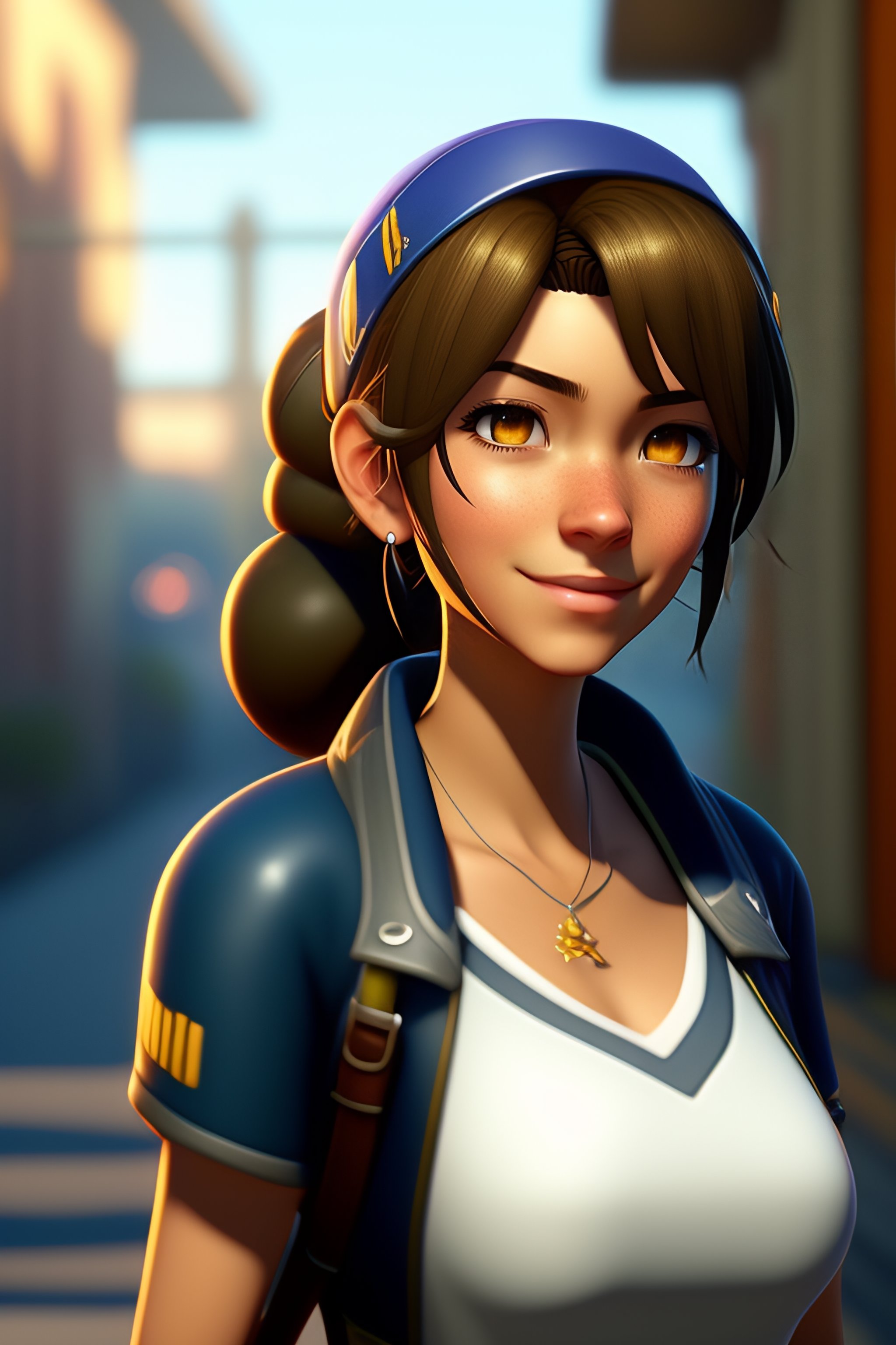 Lexica - 16 years girl, Aunt Cass from tracy overwatch, anime, pixar ...
