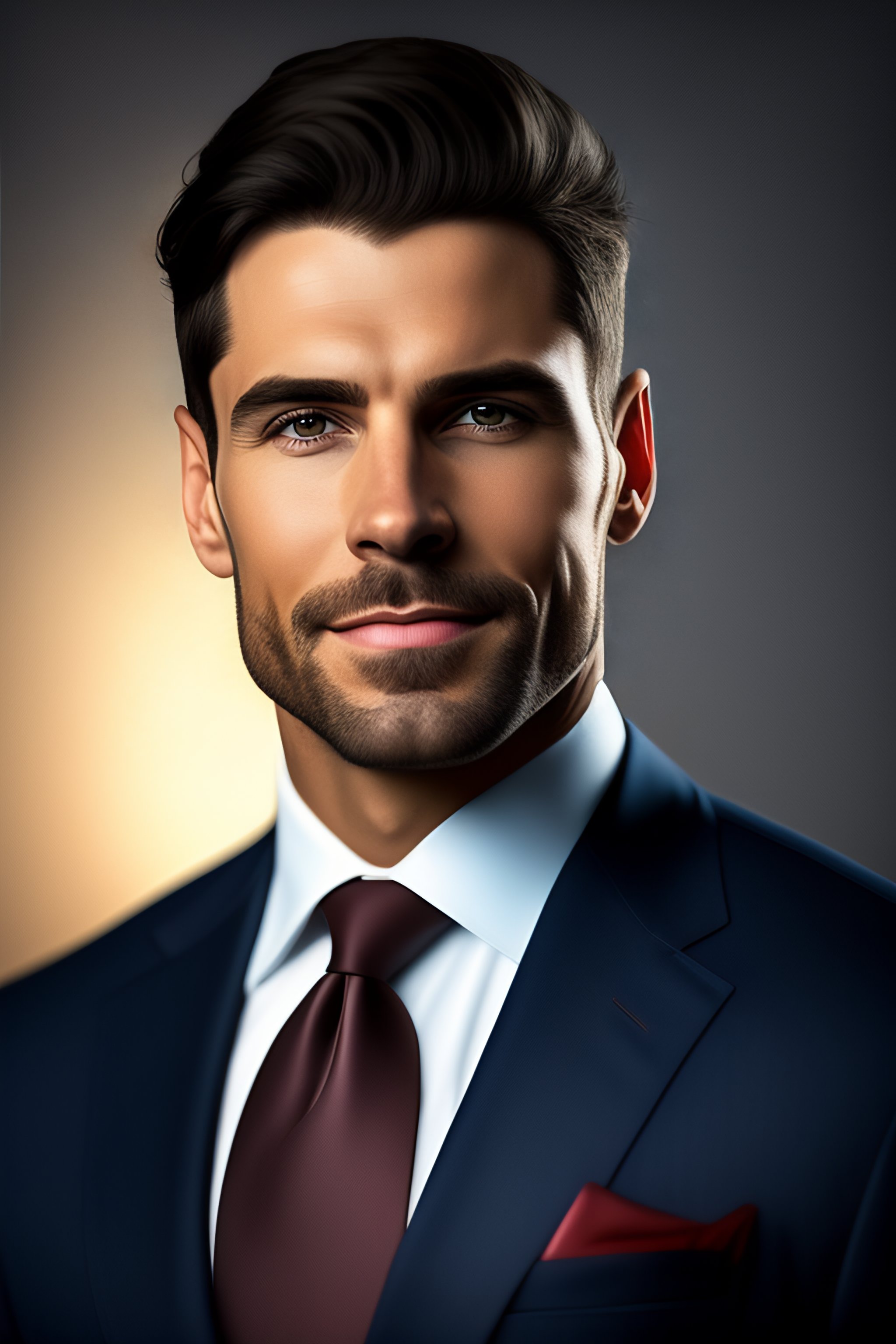 Lexica - Portrait of a professional man, highly detailed, hyper ...