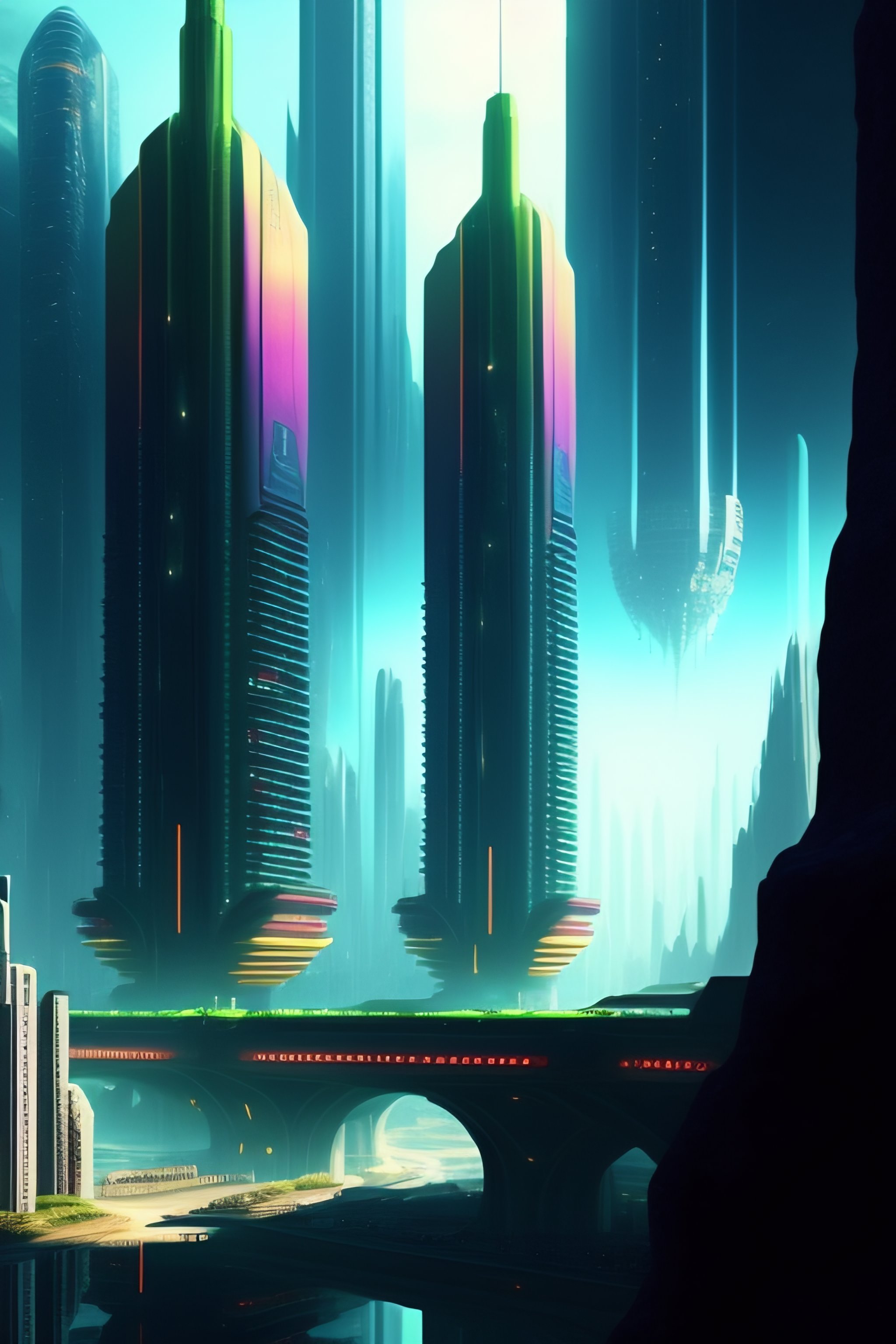 Lexica - Mega city called Helix megacity, the city should have ...