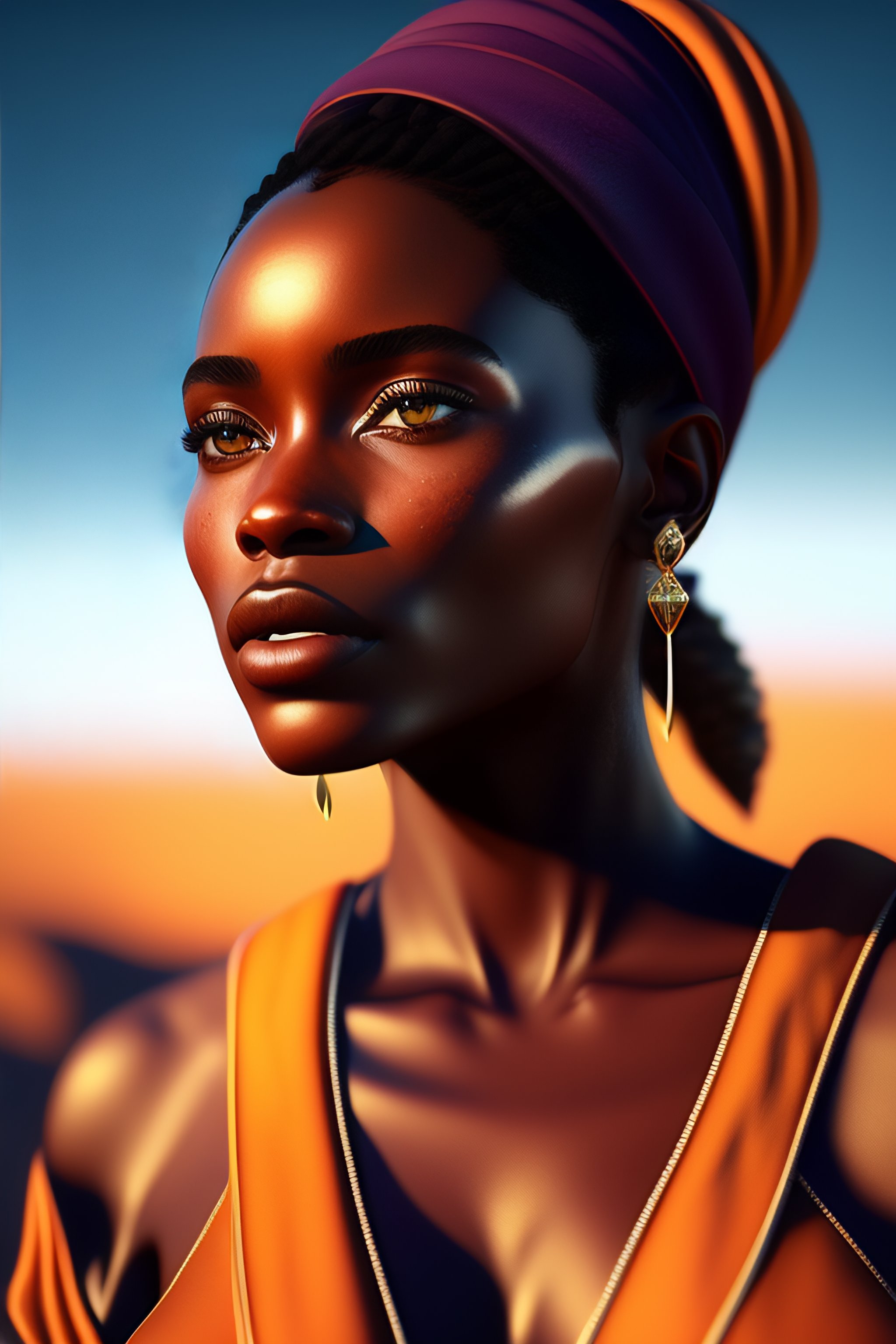 Lexica - Africa-women-Unreal Engine, style-8k