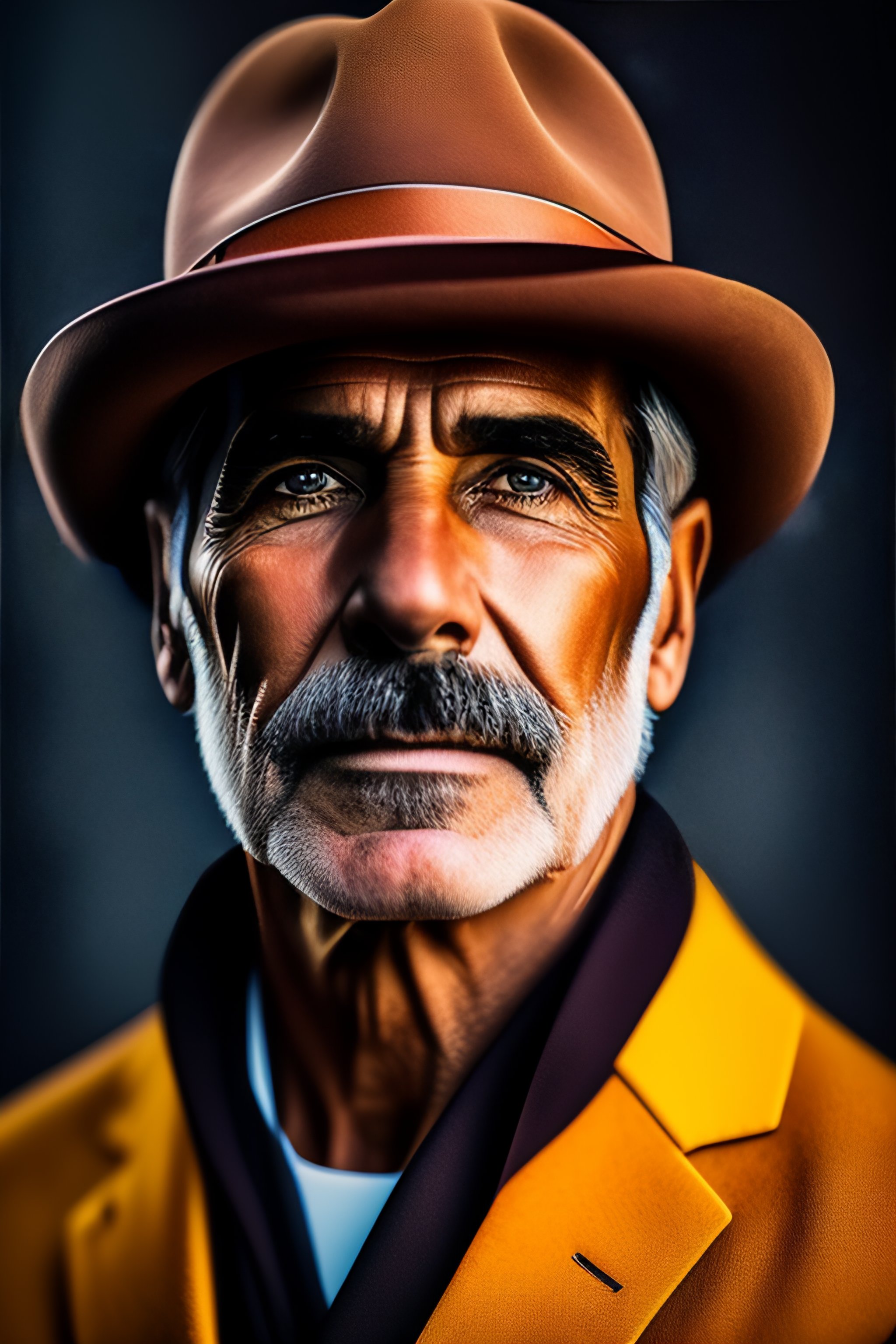 Lexica - Portrait of Mario Pacitti, panasonic gh6, close up