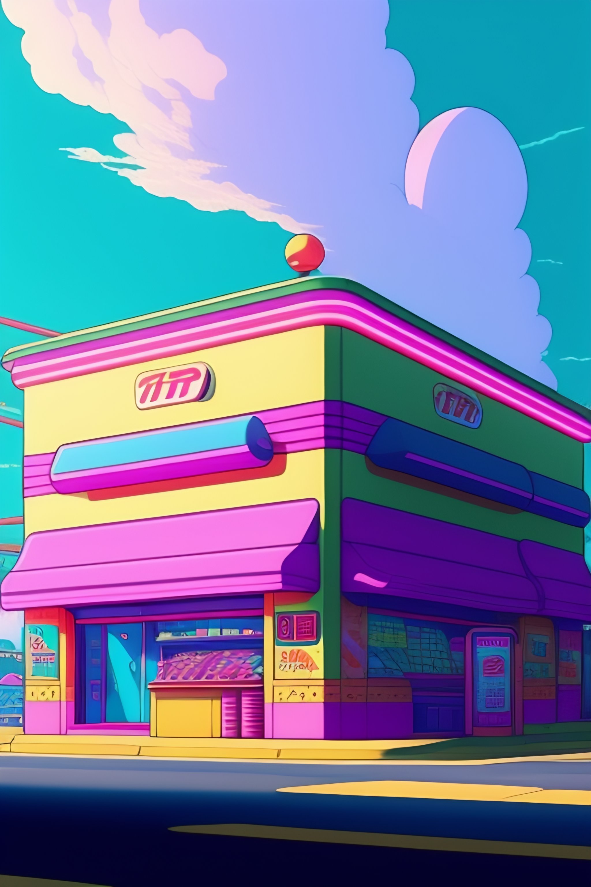 Lexica - In the style of 90's vintage anime, surrealism, akira style ...