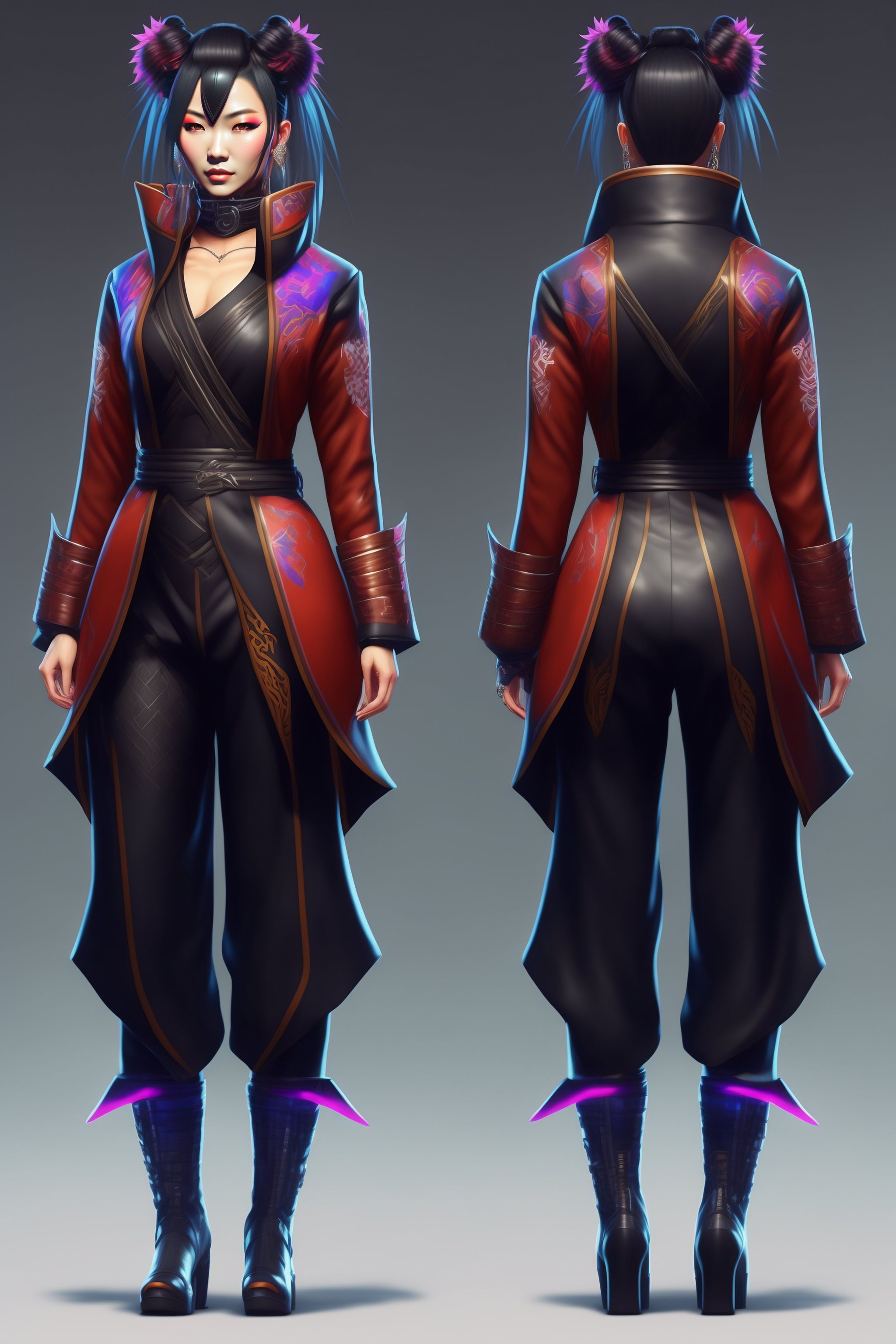 Japanese Cyberpunk Fashion