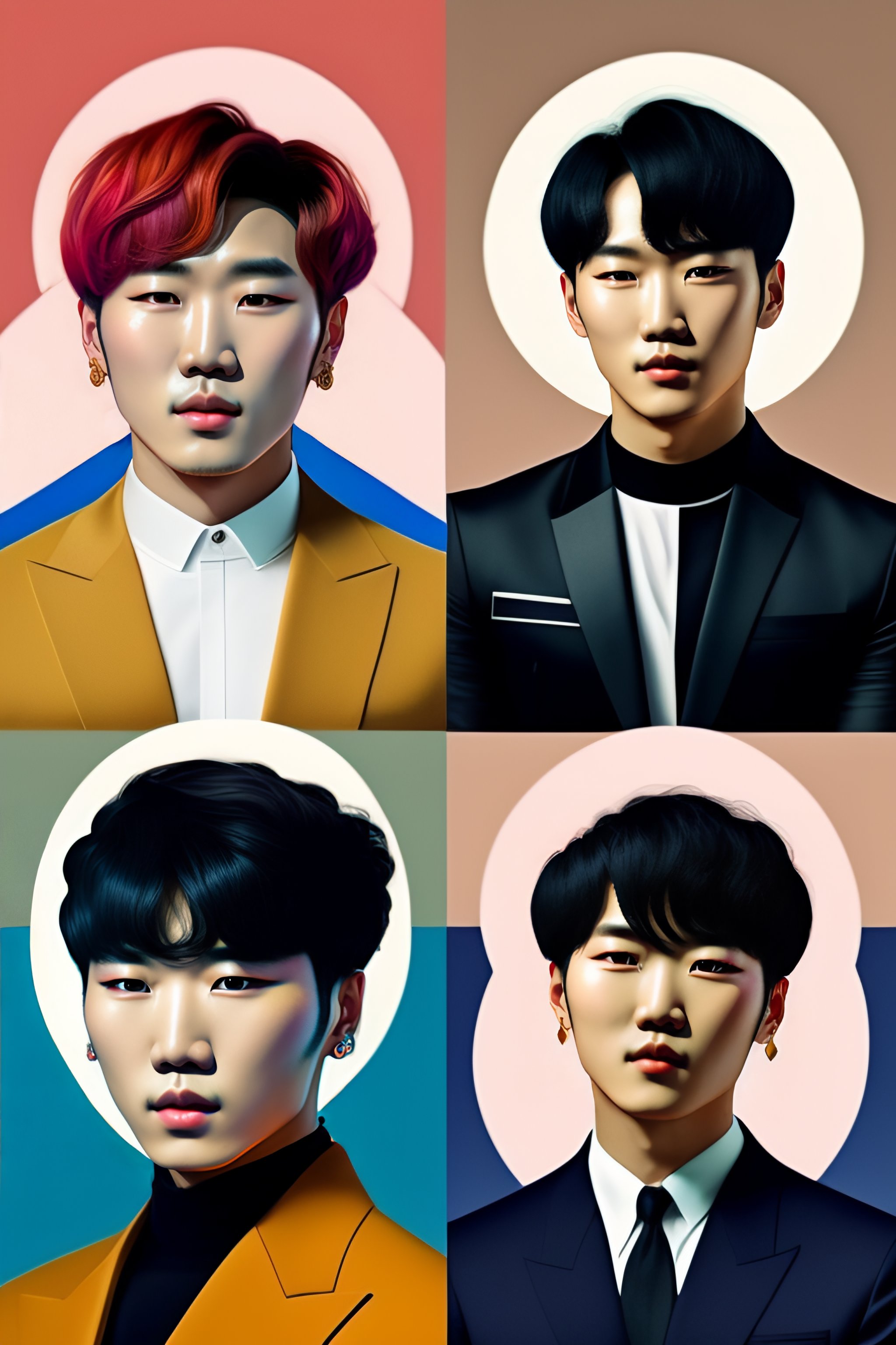 Lexica - Portrait of kpop idol