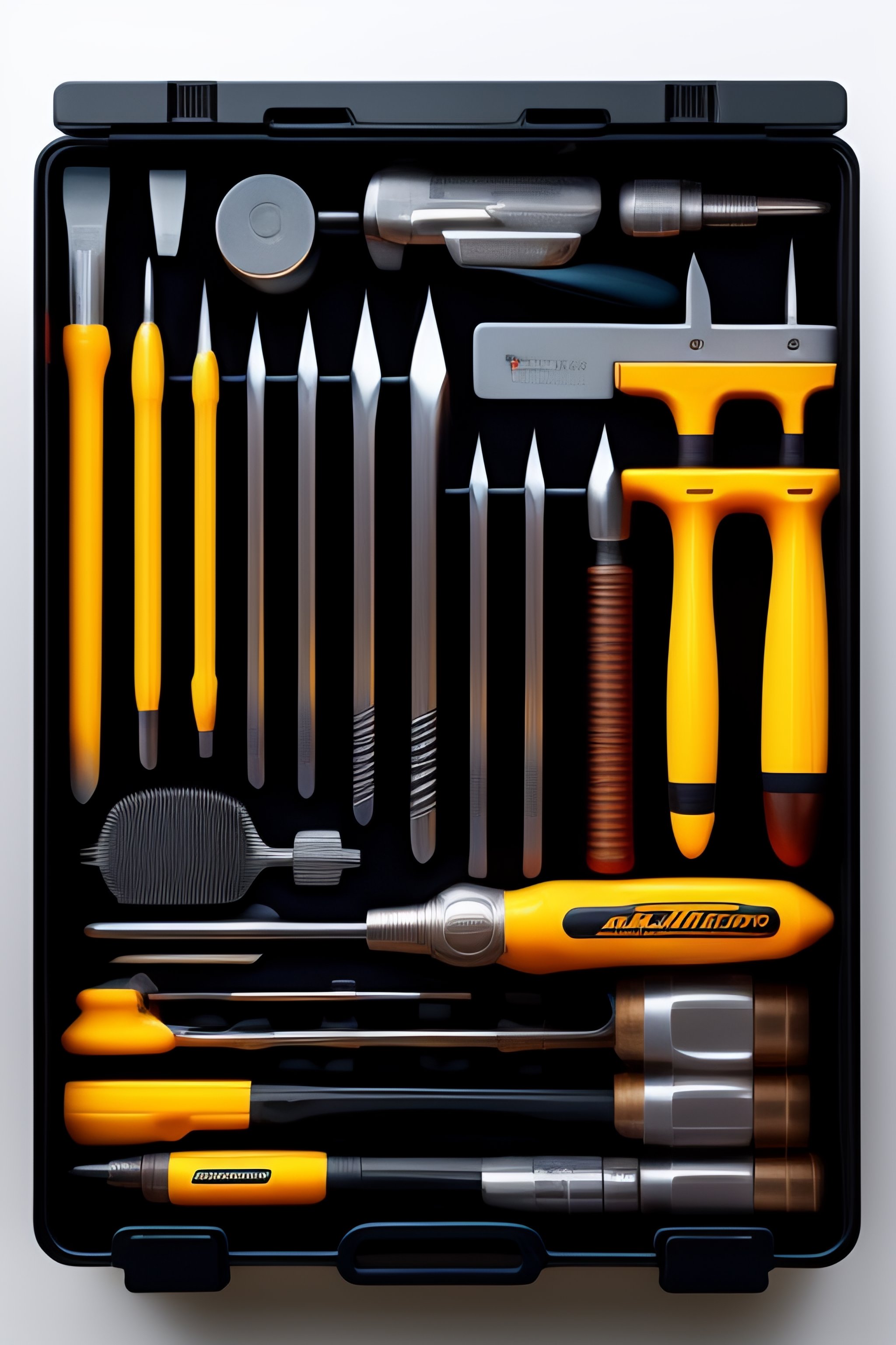 Lexica - Portrait of a technician tool box