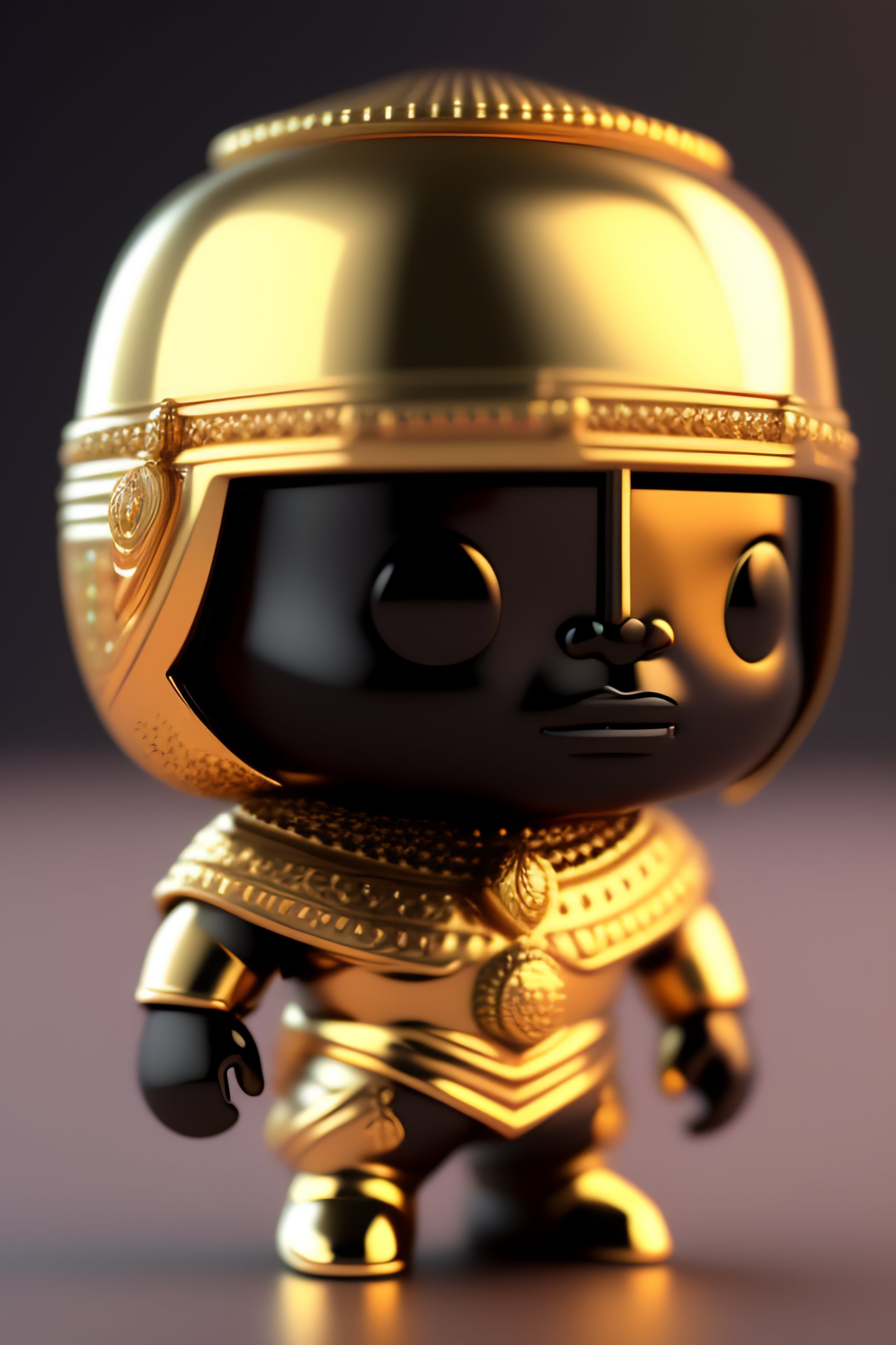 Lexica - Intricate portrait of 3d render of funko pop of mansa musa, 8k ...