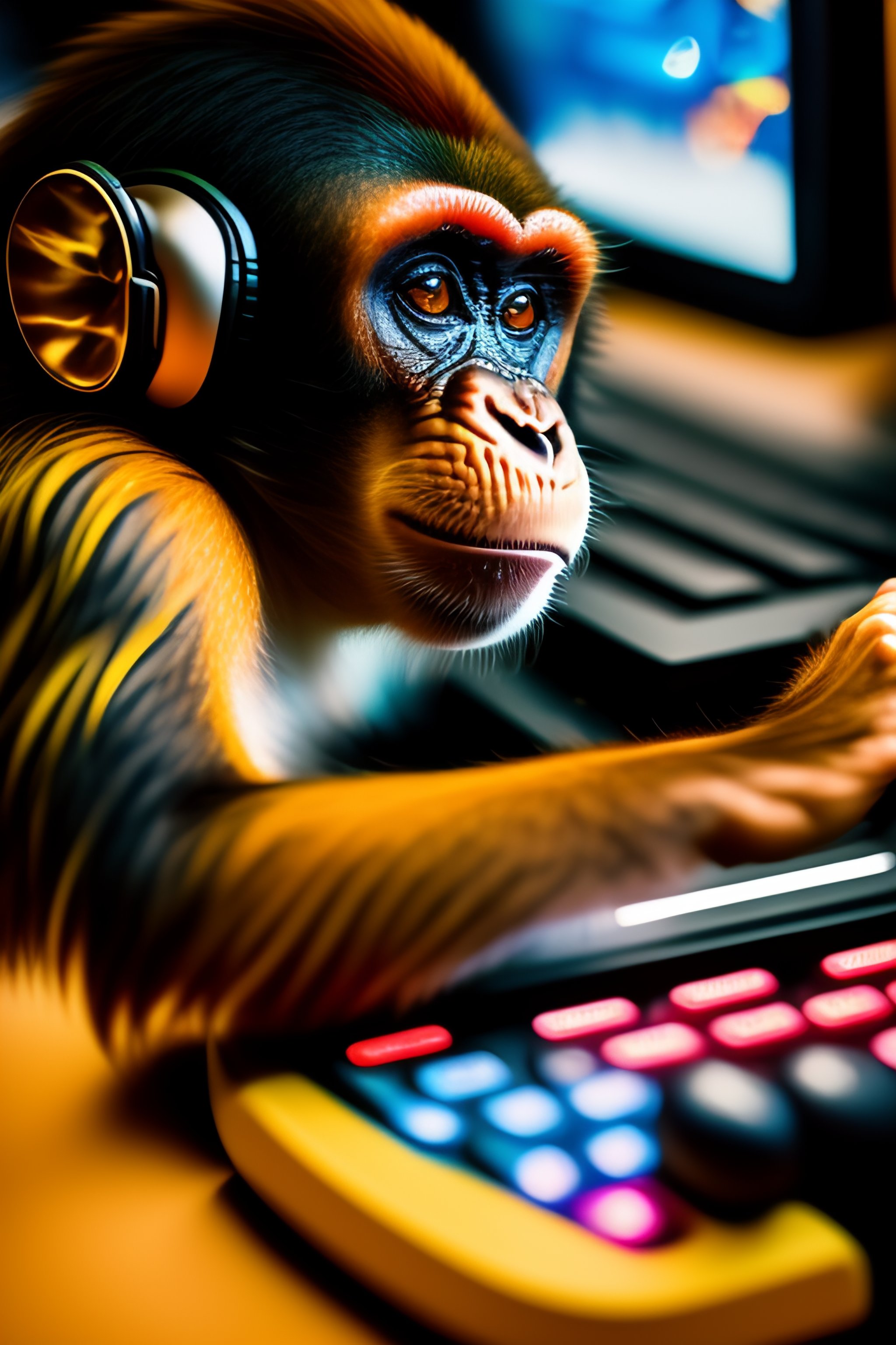 Lexica - Monkey gamer