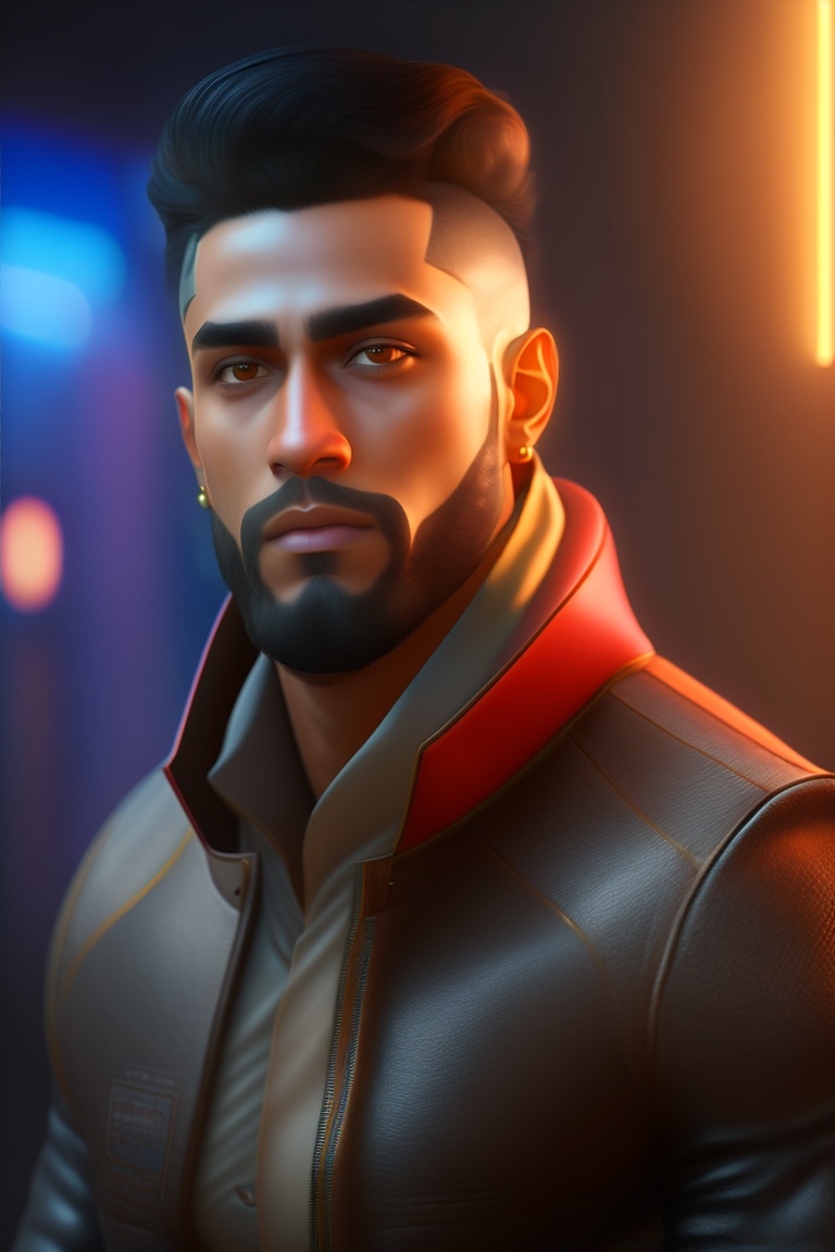 Lexica - Husni ali action, hyper realistic, uhd, unreal 5 render, 3d ...