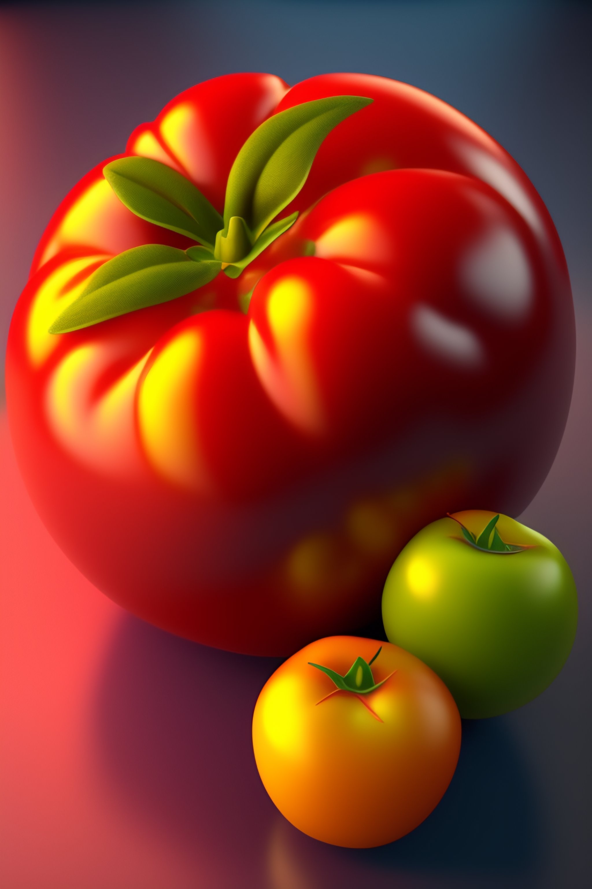 Lexica - Cartoon 1 tomato disney, high quality, 3d render, 4k, blender