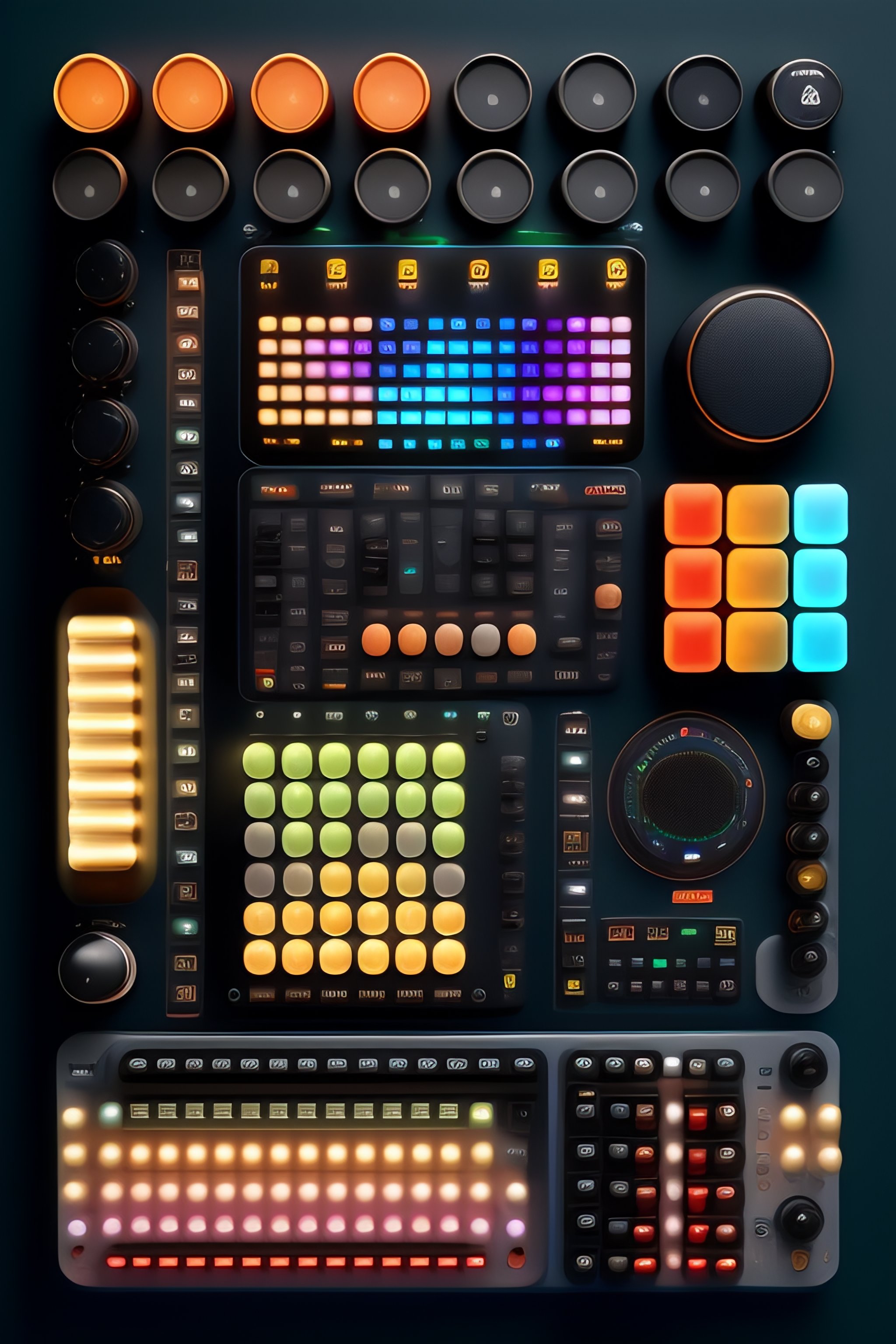 Lexica - Roland rhythm machine beat pad buttons, Costumes and props ...