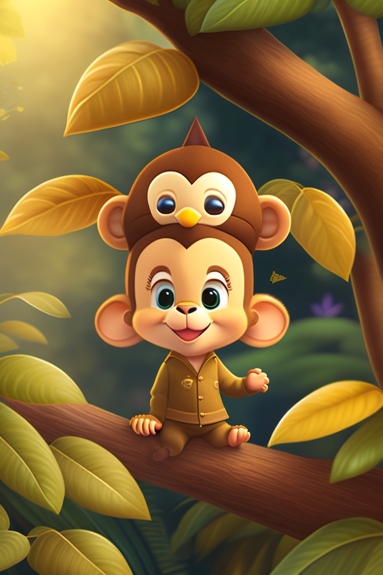 Lexica - Once upon a time, in the lush Friendly Forest, there lived a ...