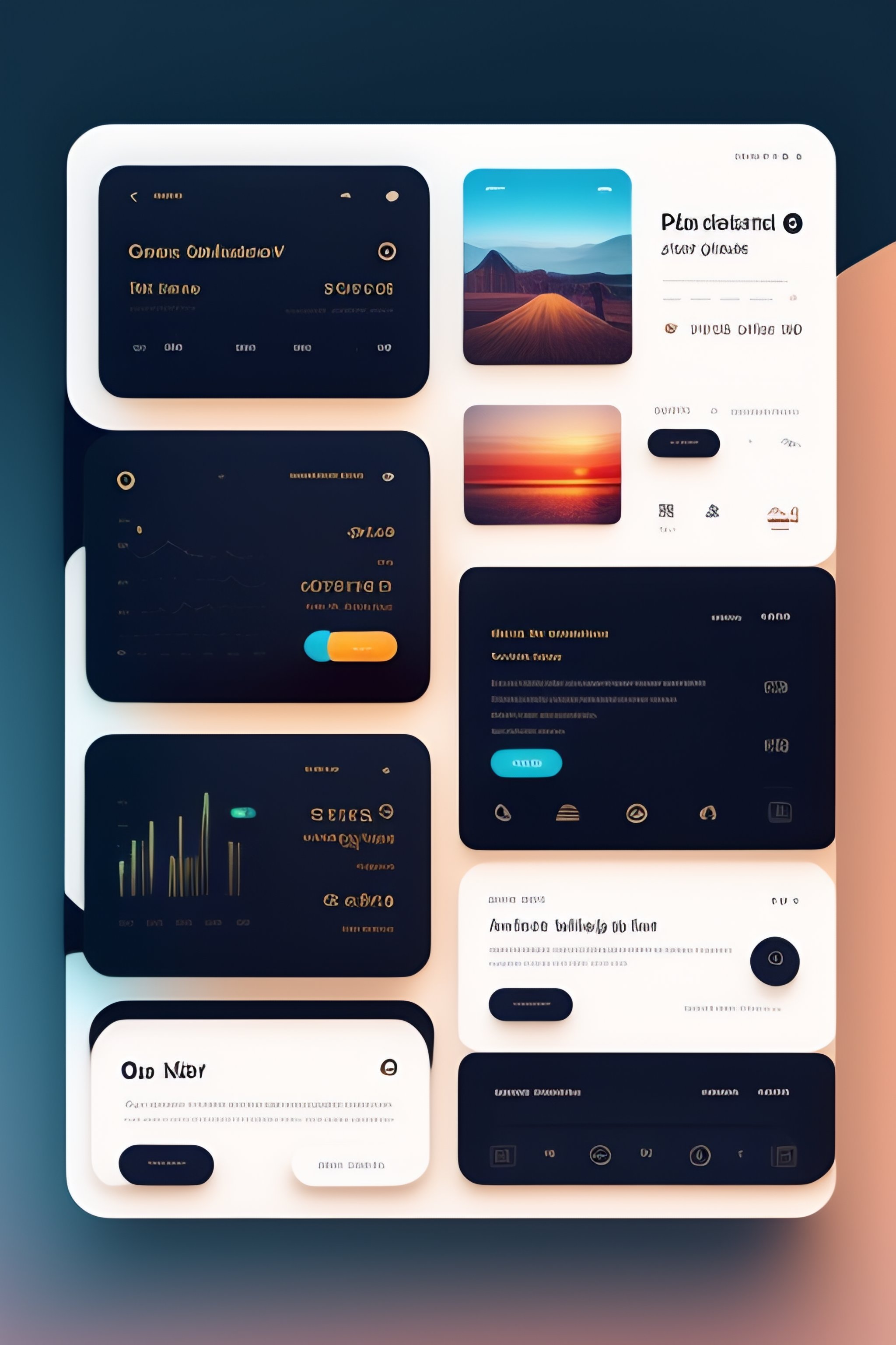 Lexica - App UI design for a blog