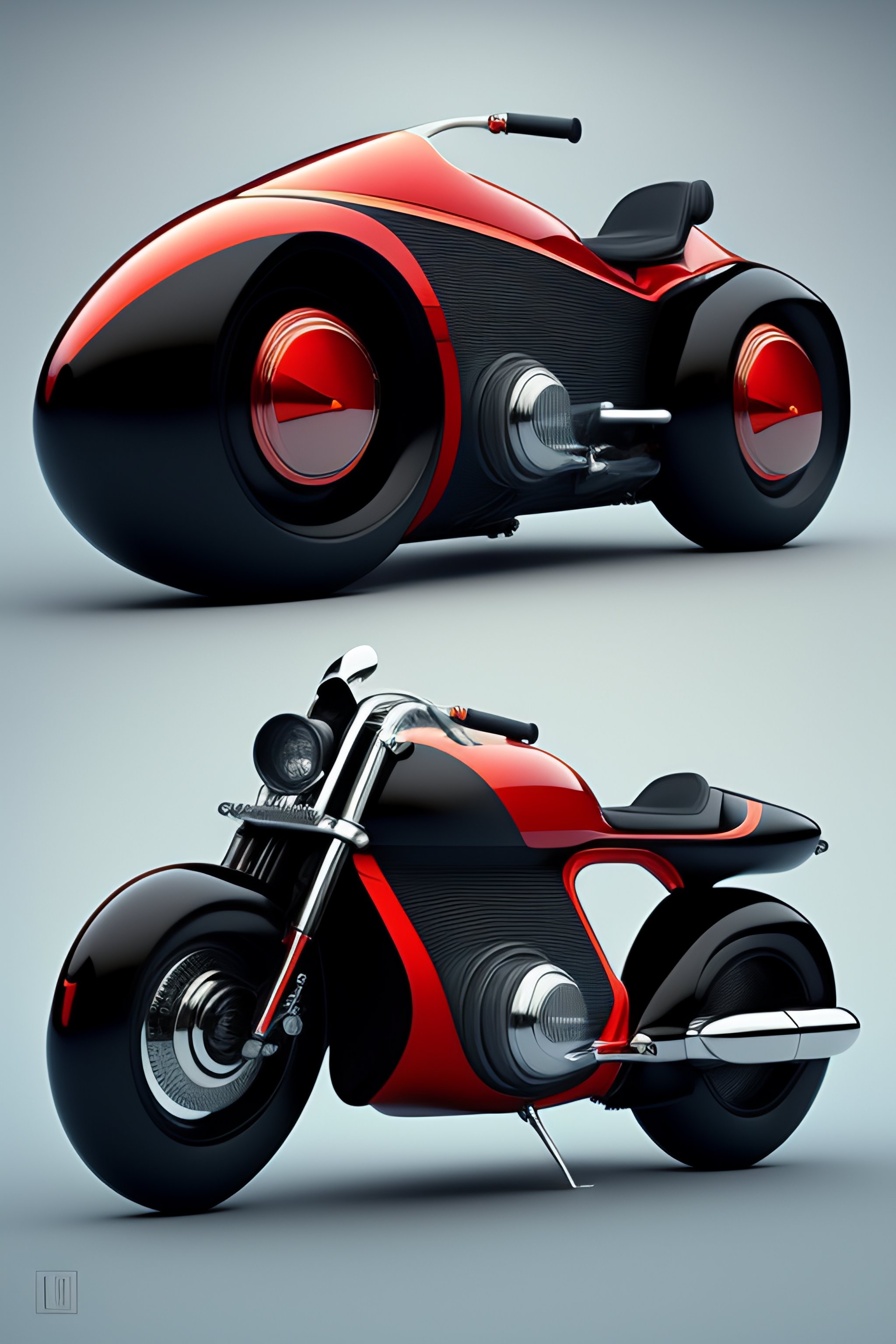 Lexica - Minimal armoured retro ultra futuristic design f1 motorbike ...