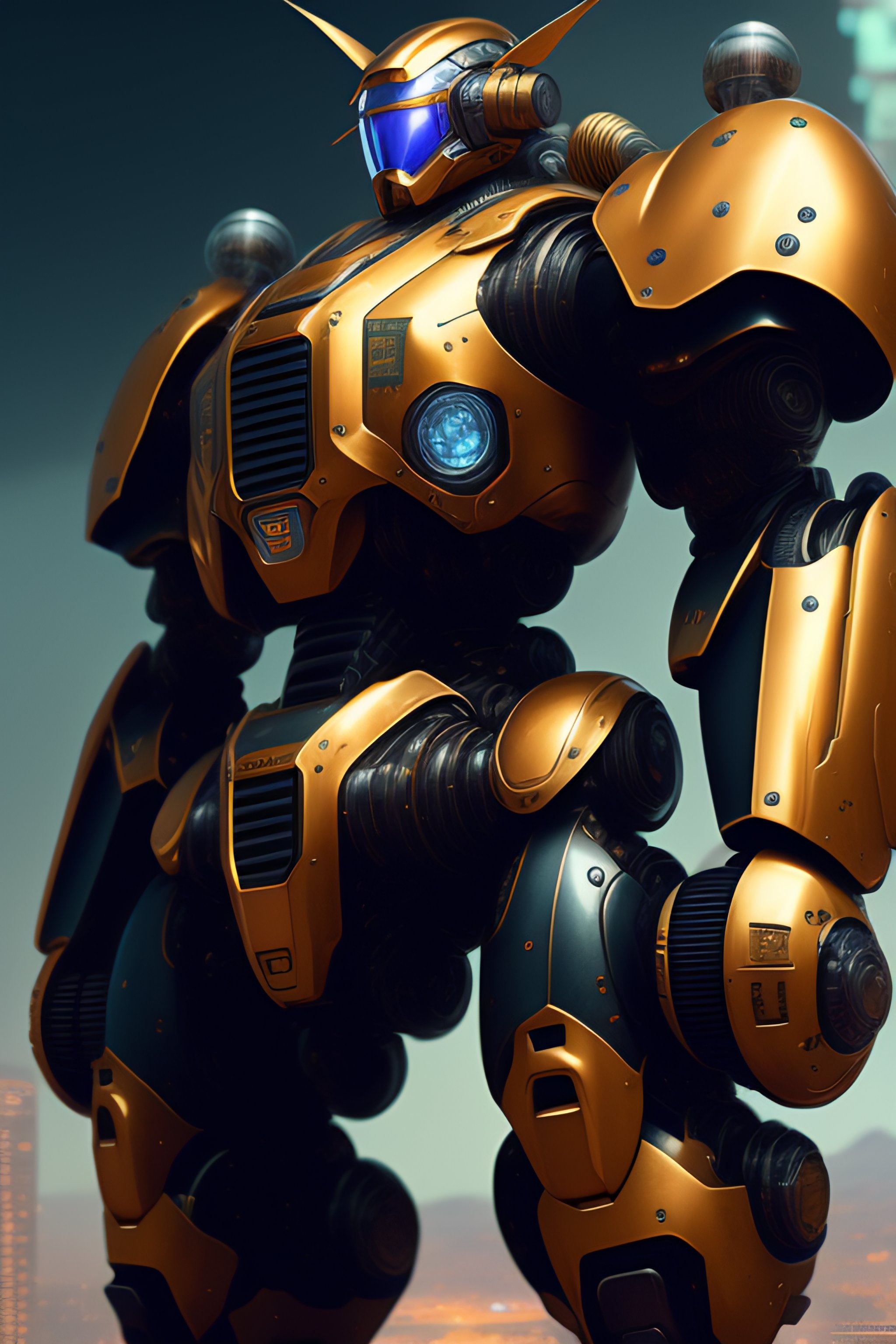 Lexica - A japusa, realistic scifi cyberpunk power armor robot ...