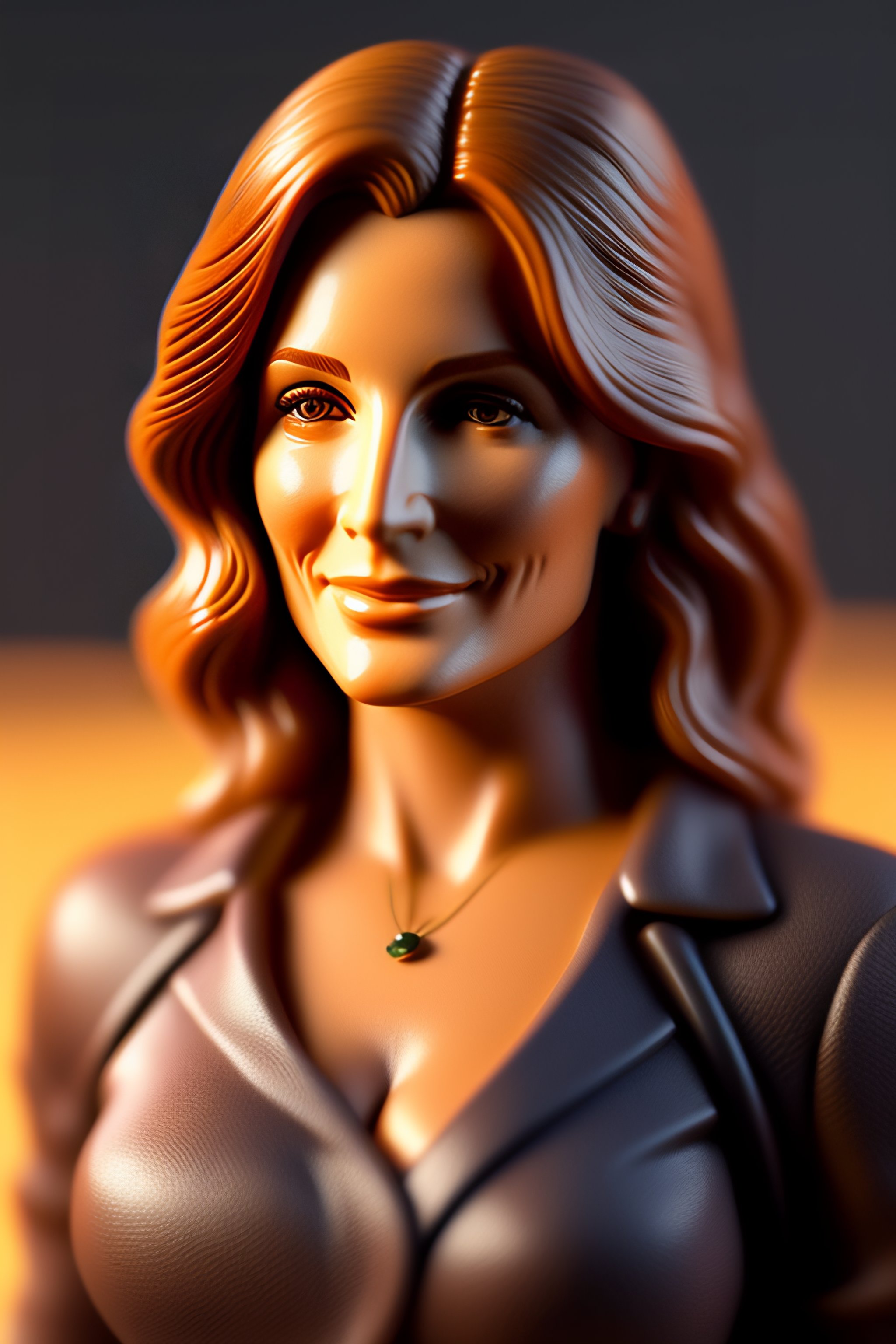 Lexica - Julia Roberts action figure 3d rendering