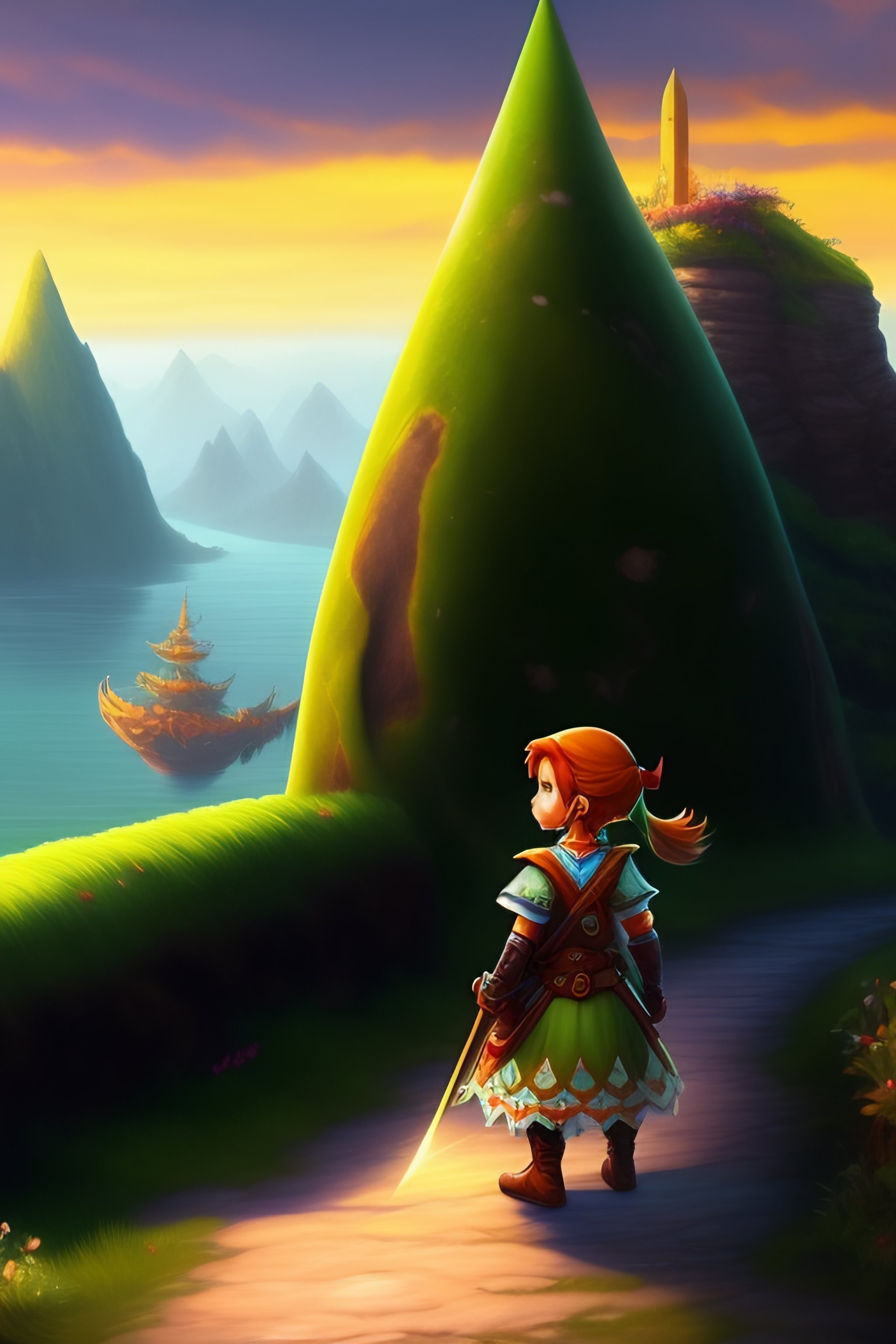 Lexica - Marin from the legend of zelda