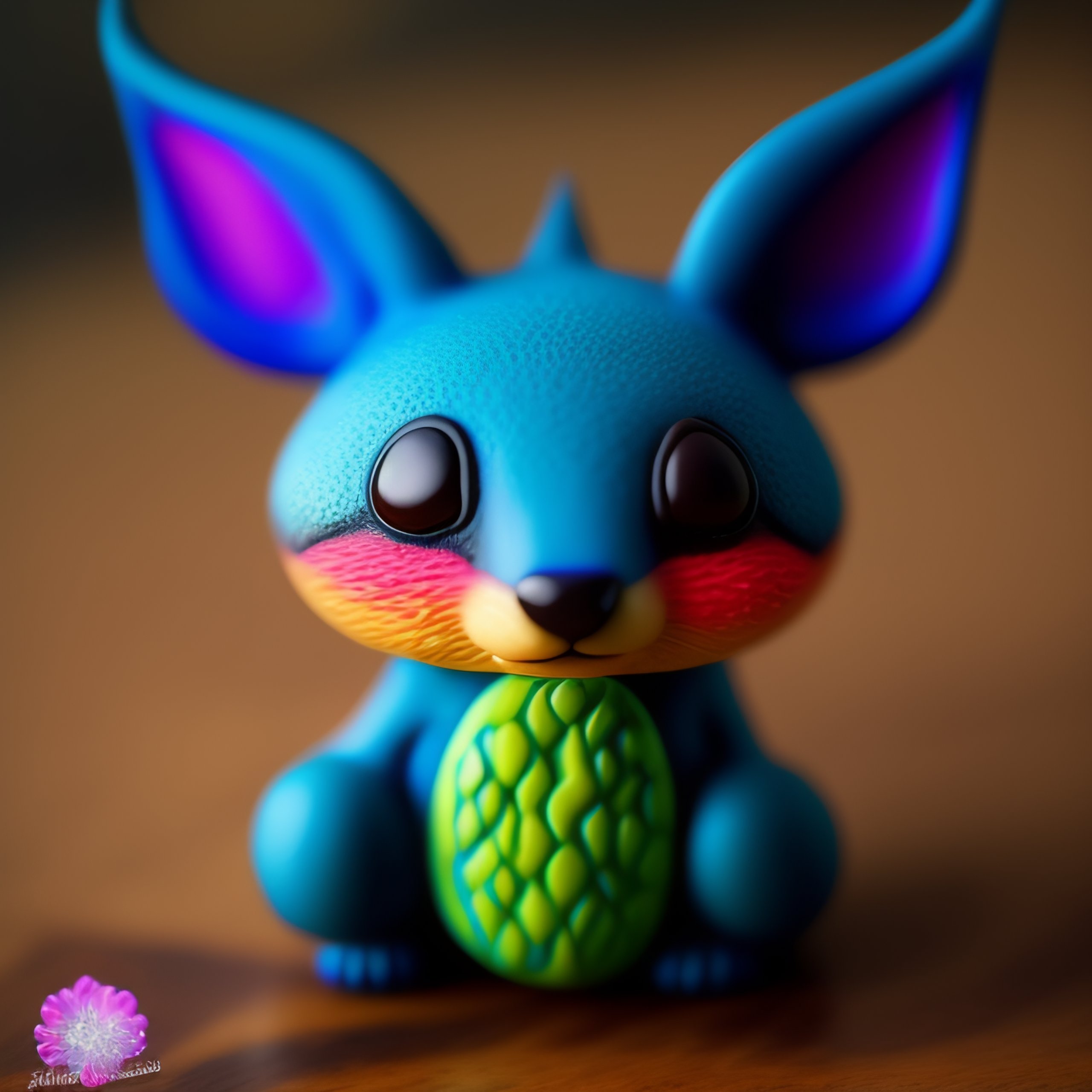 Lexica - Polymer clay fantasy creature