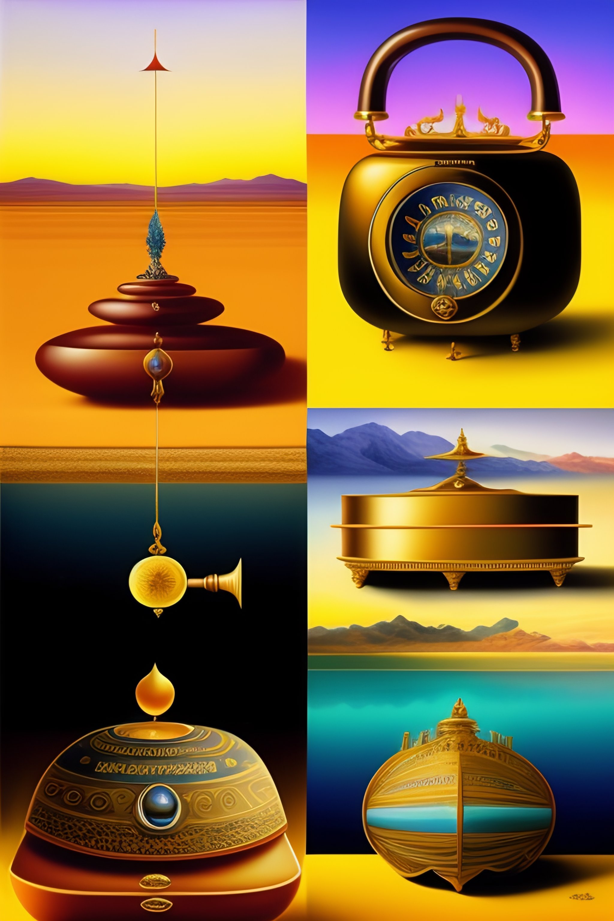 Lexica - Persistence of time by salvador dali feauturing cell phones ...