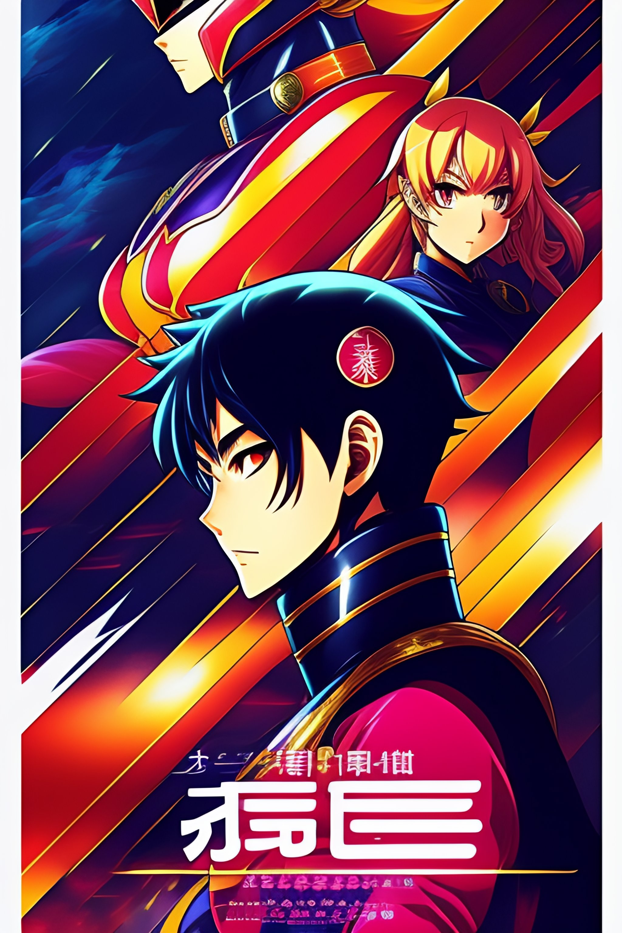 Lexica - A manga style illustration of a power rangers style vivid ...