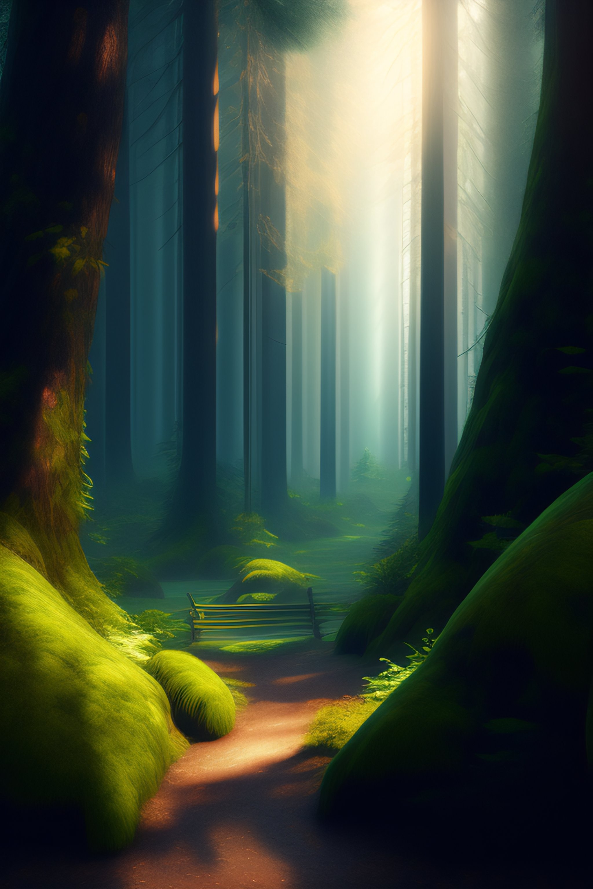 Lexica - Photorealistic, dryad, forest