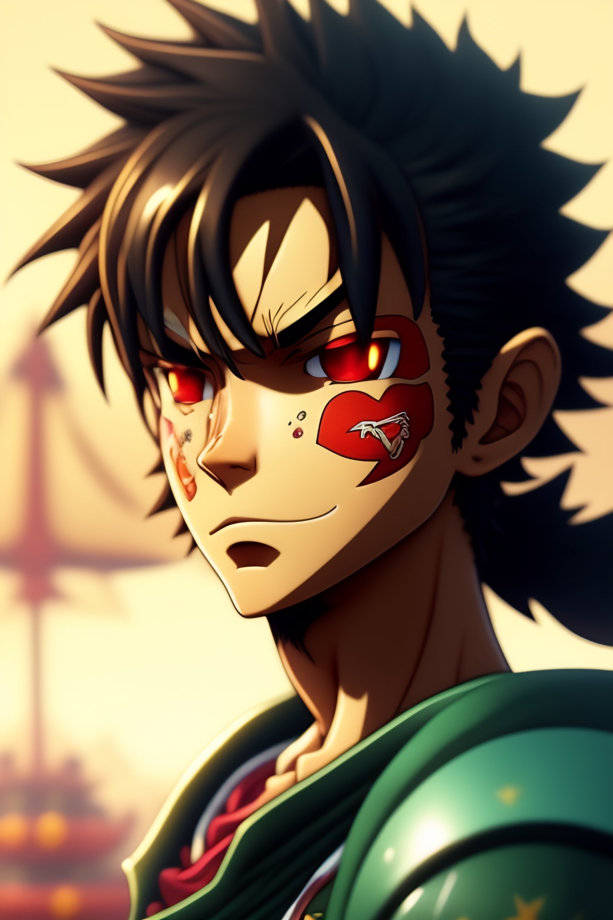 Lexica - Luffy fish fusion