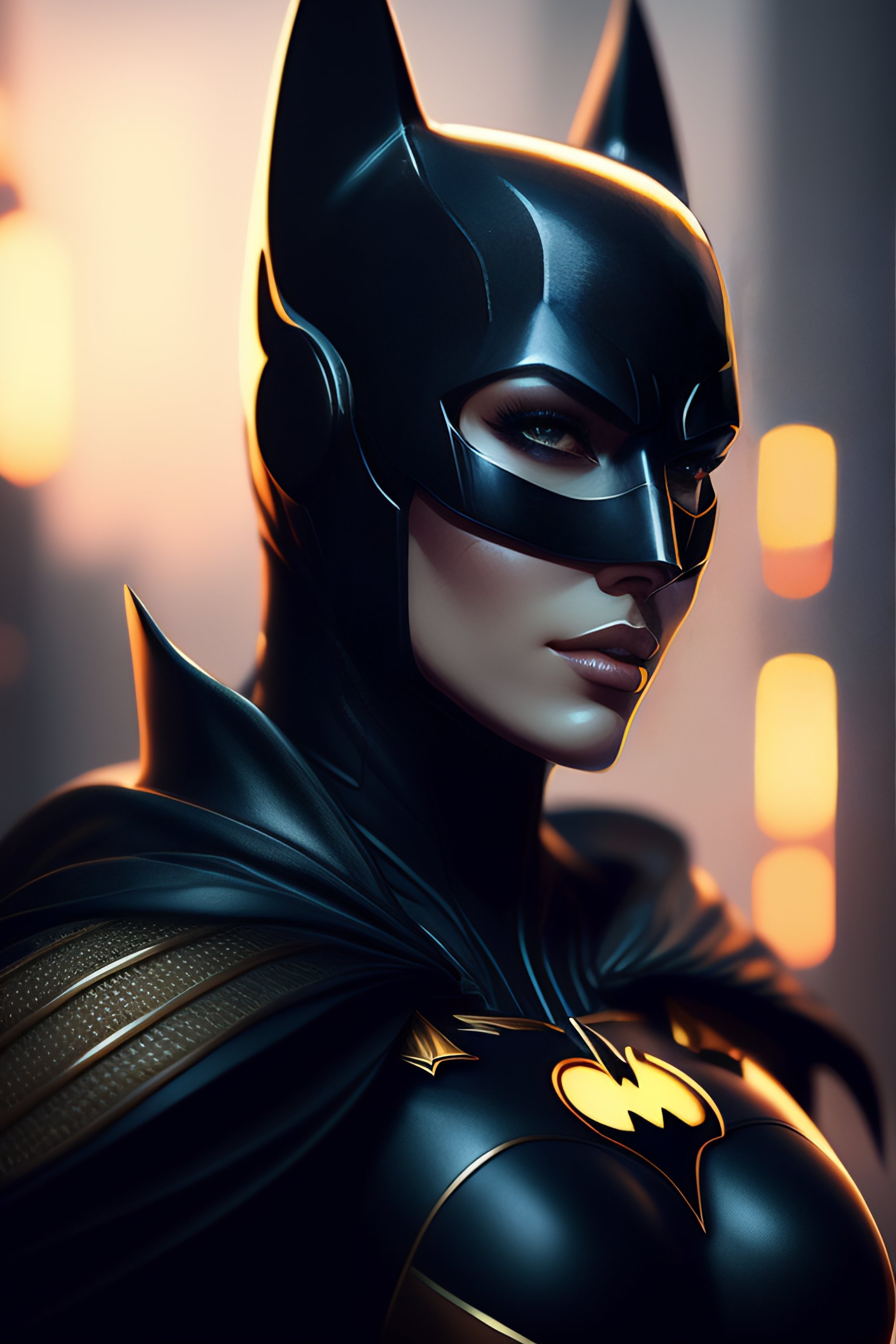 Lexica - Batman cyberpunk sharp details, sharp focus, elegant, highly ...