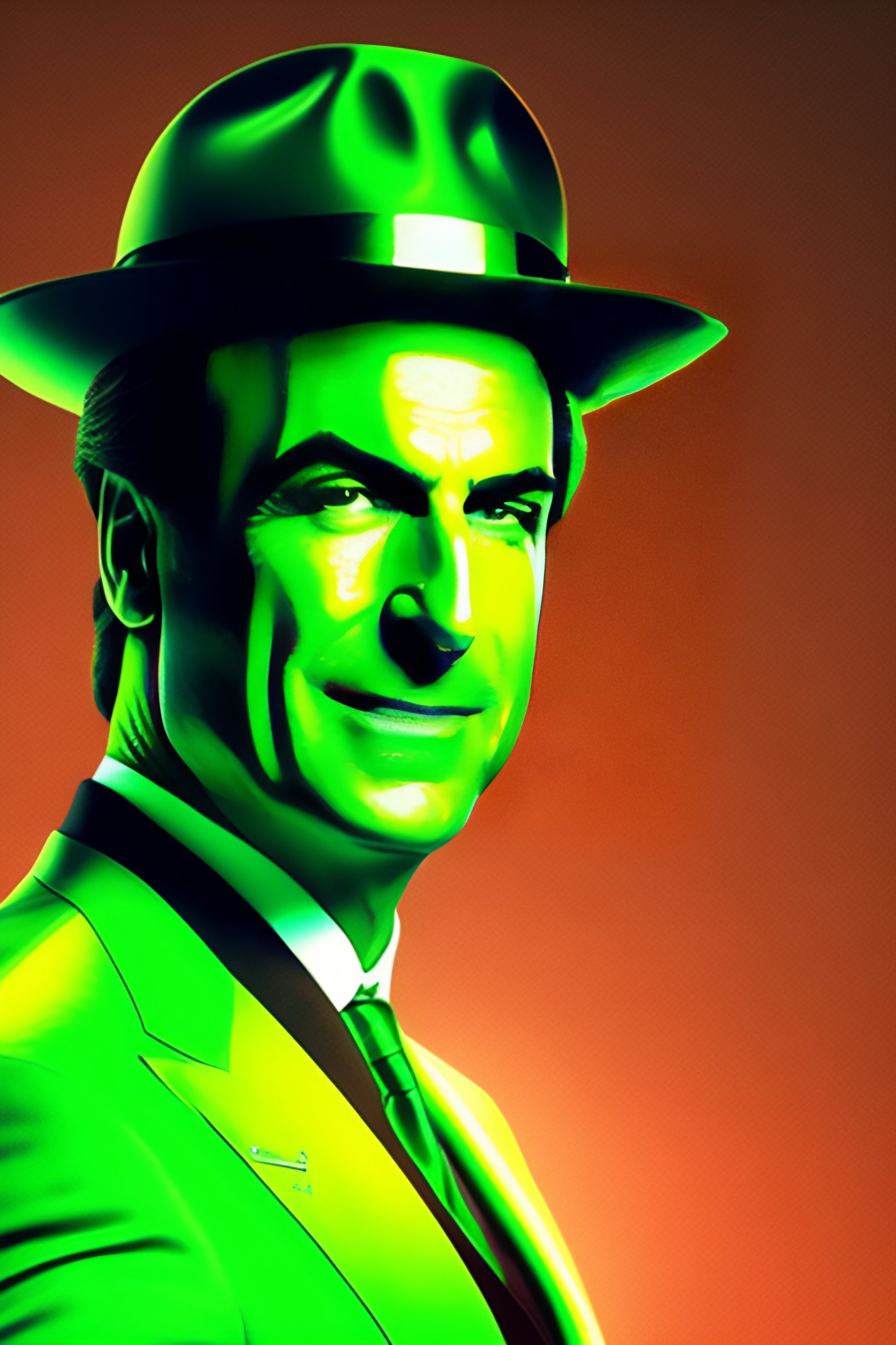 Lexica - Saul goodman as green globin in a marvel movie