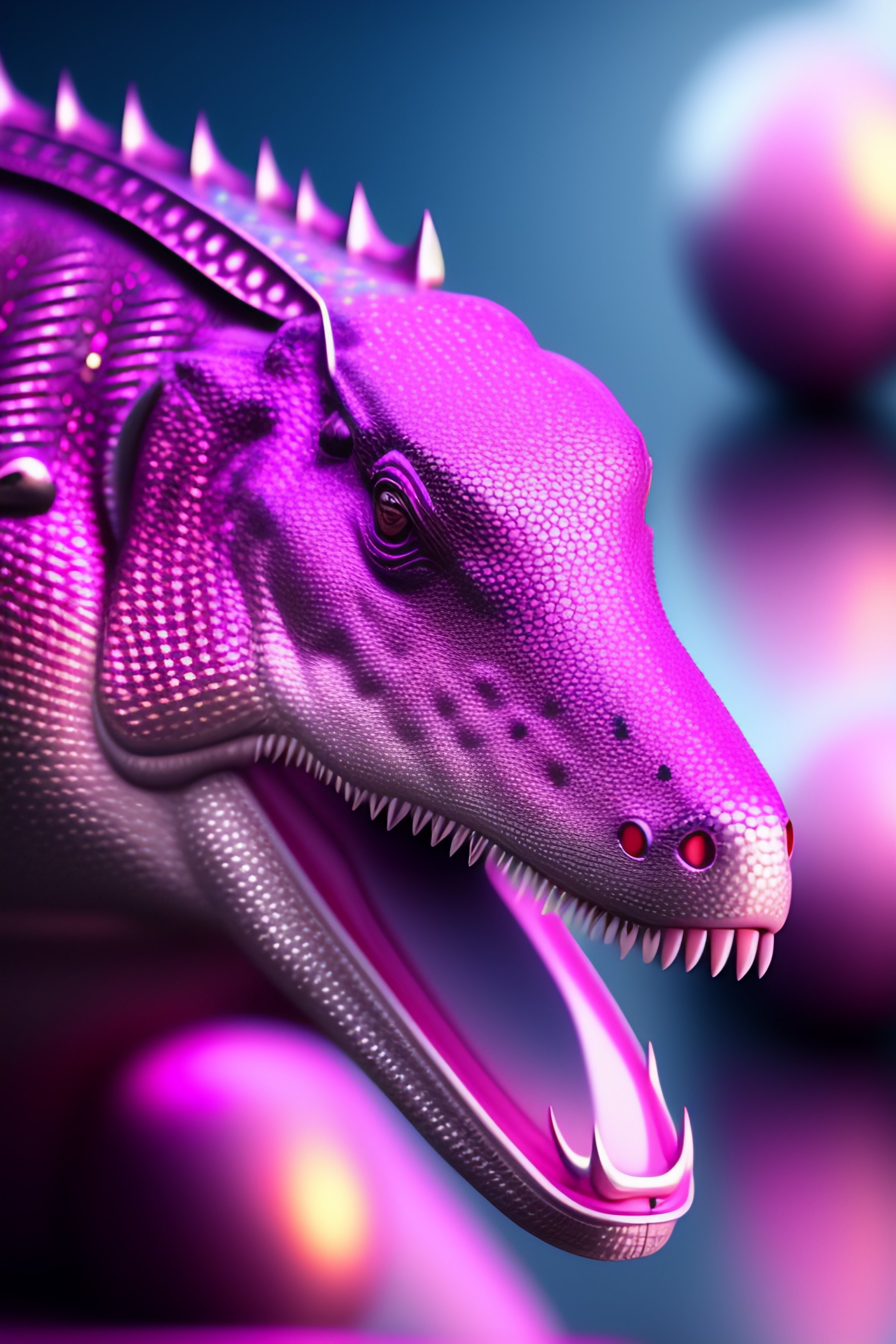 Lexica - Ultra hd! realistic, chrome, pink alligator, pastel, dreamy ...