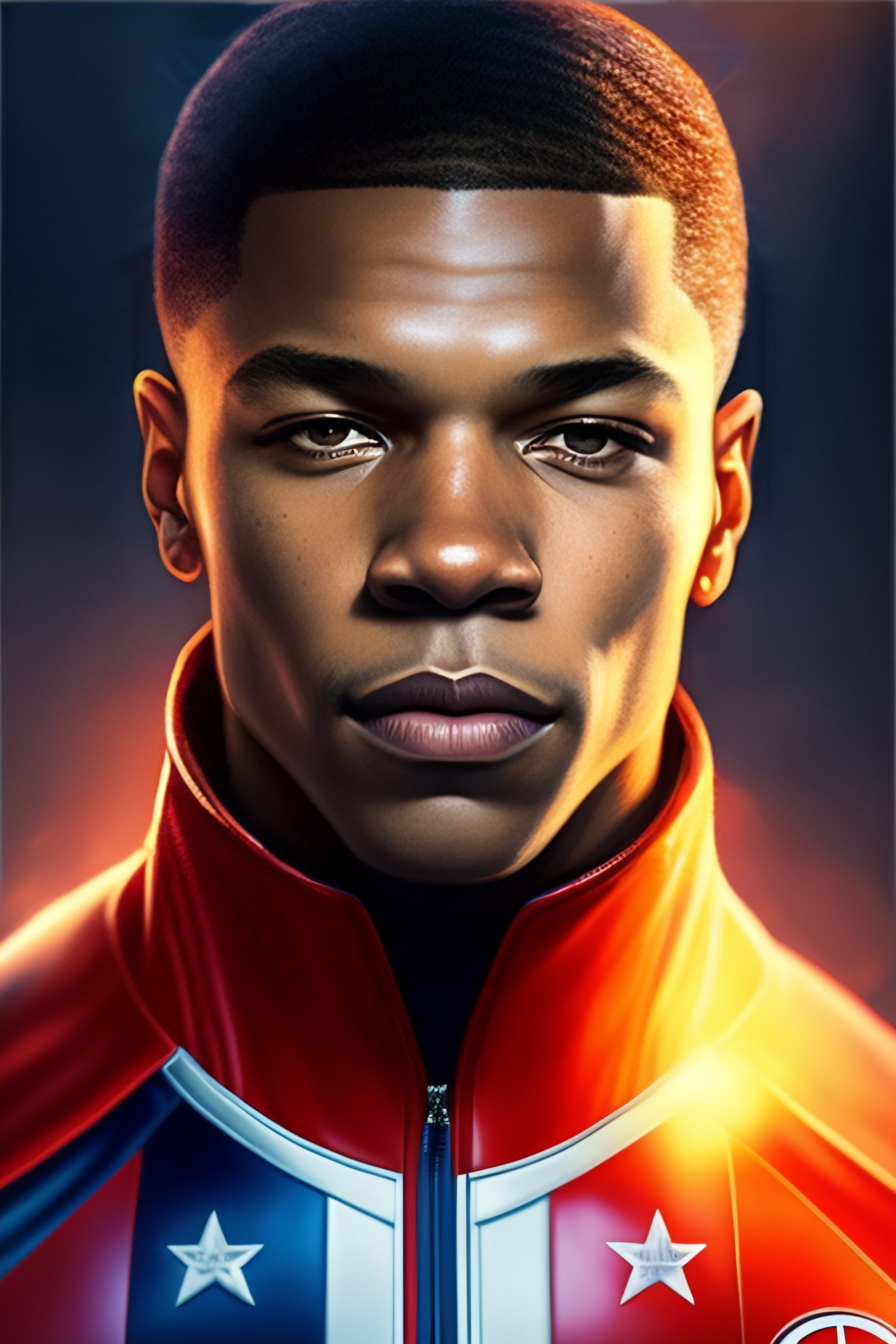 Lexica - Kylian mbappe as marvel characters, realistic portrait ...