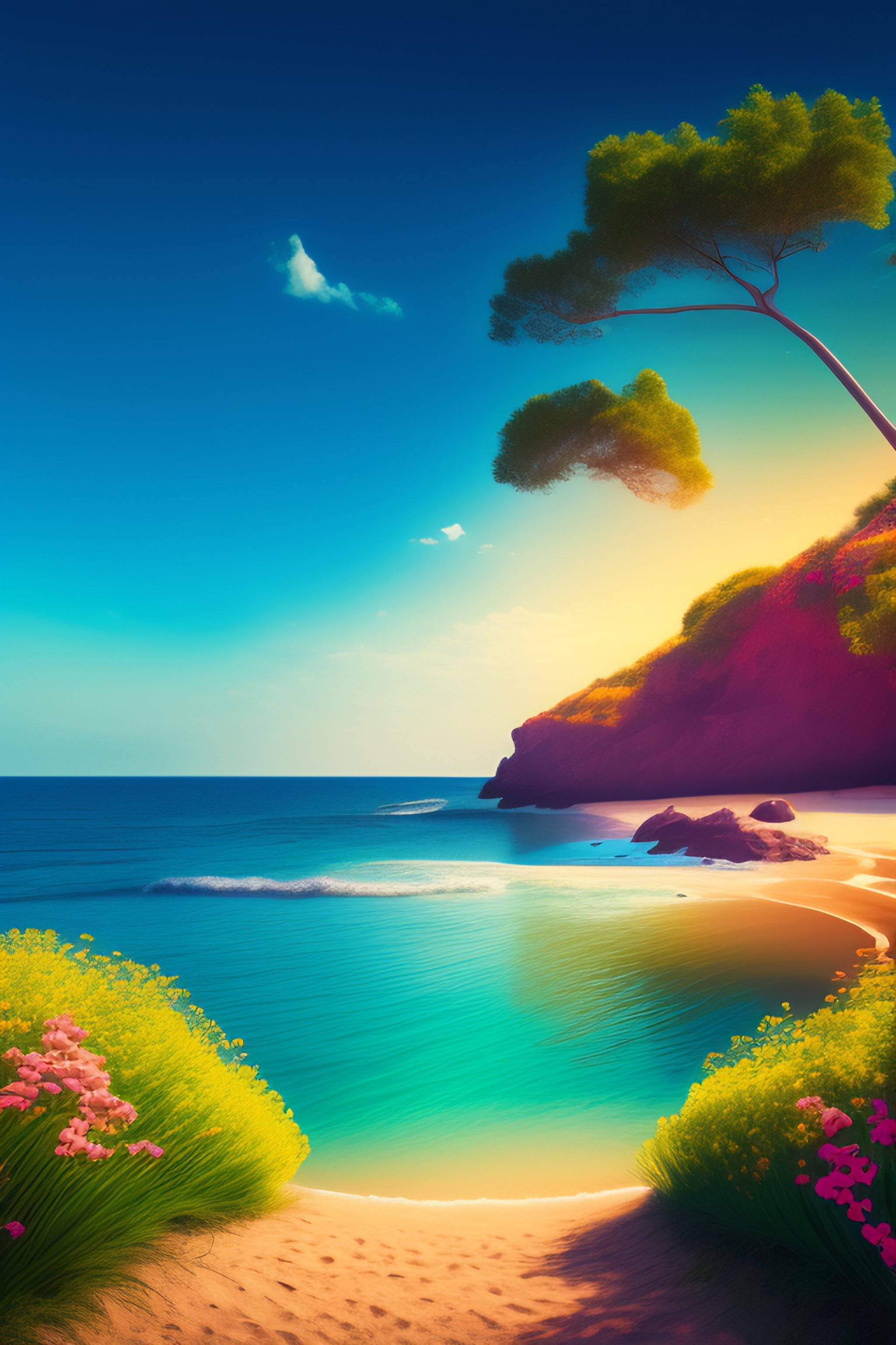 Lexica - Book cover with summer theme