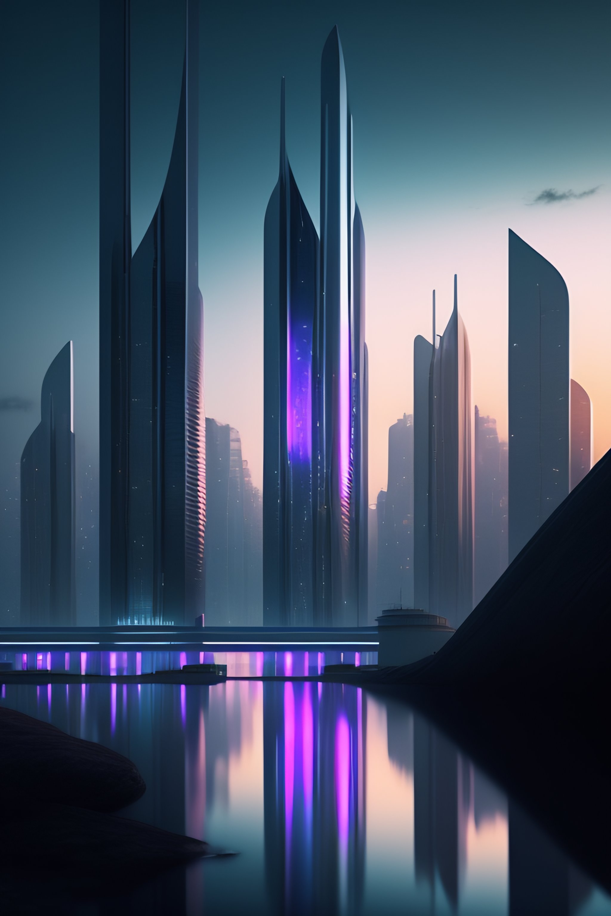 Future Night City Wallpaper