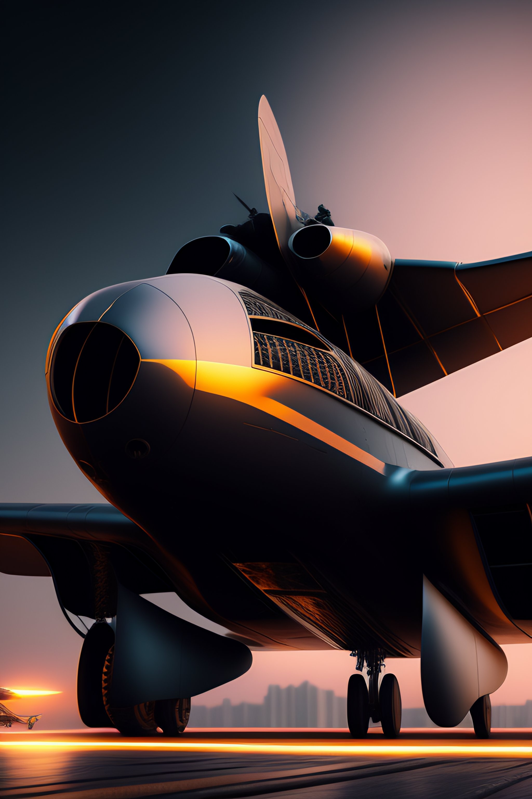 Lexica - War plane , painting, expressionism, amazing composition ...