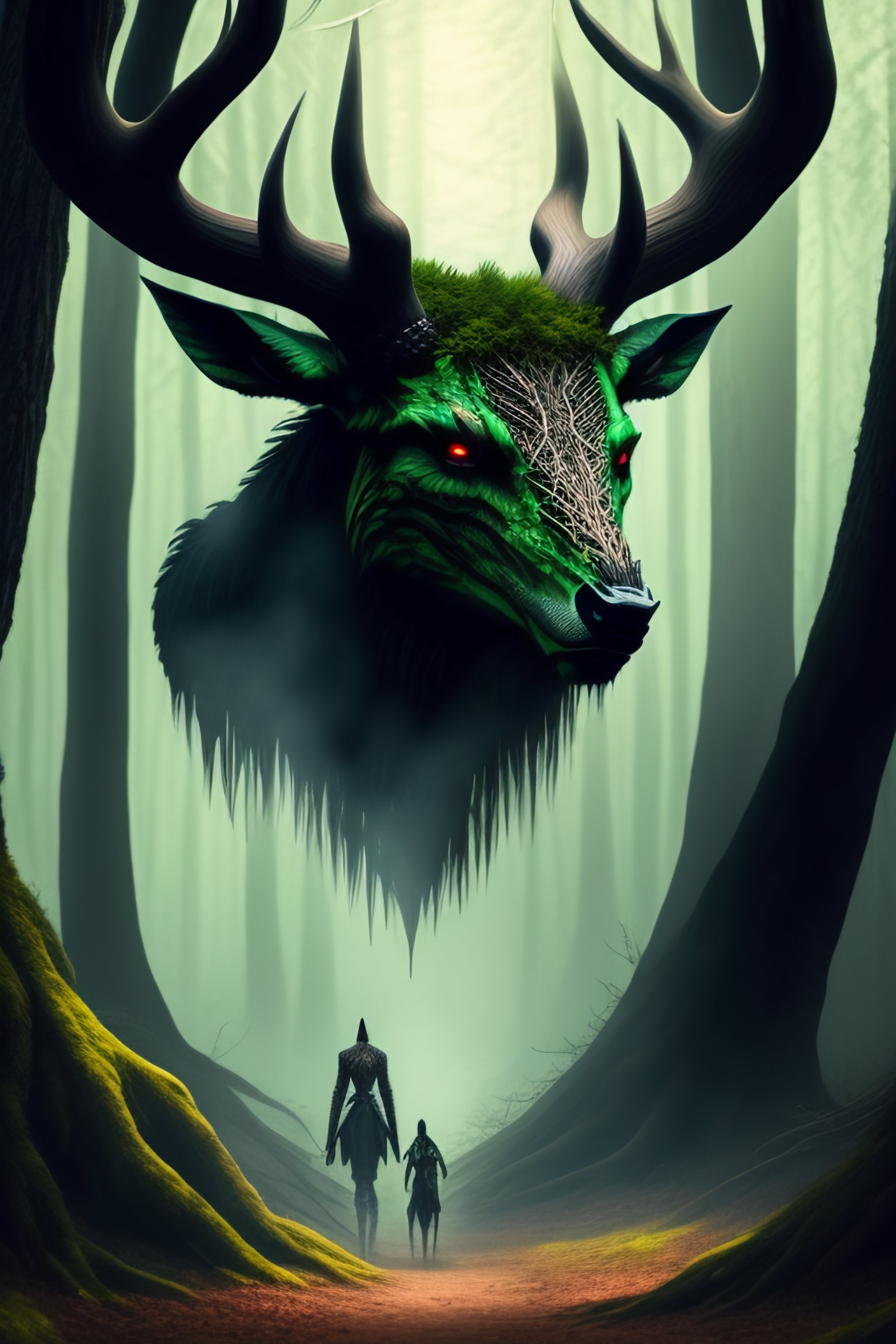 Lexica - Leshen is a powerful, man-eating creature that dwells in the ...