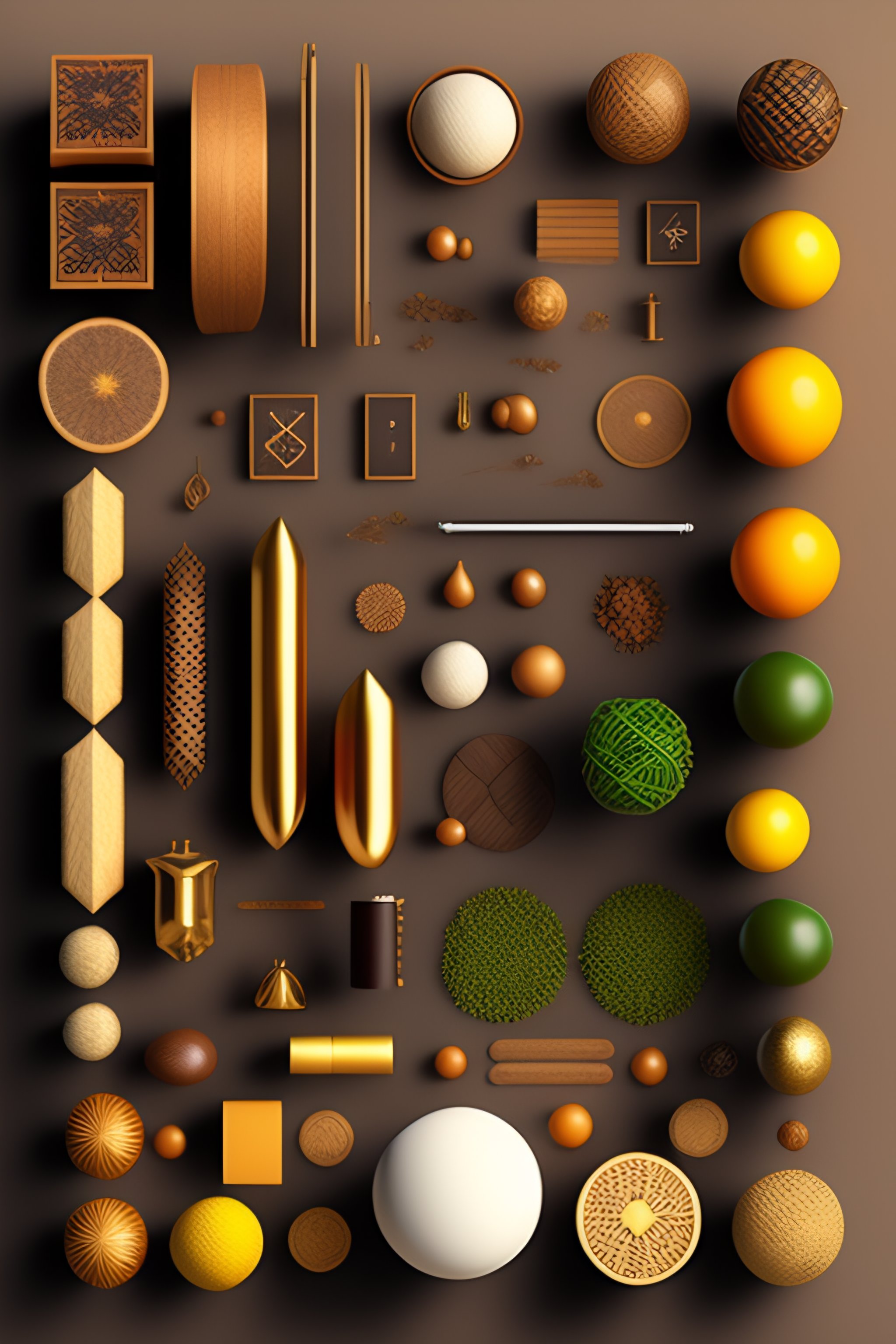 Lexica - 'Video Games, Costumes and props, Knolling, Knolling layout ...