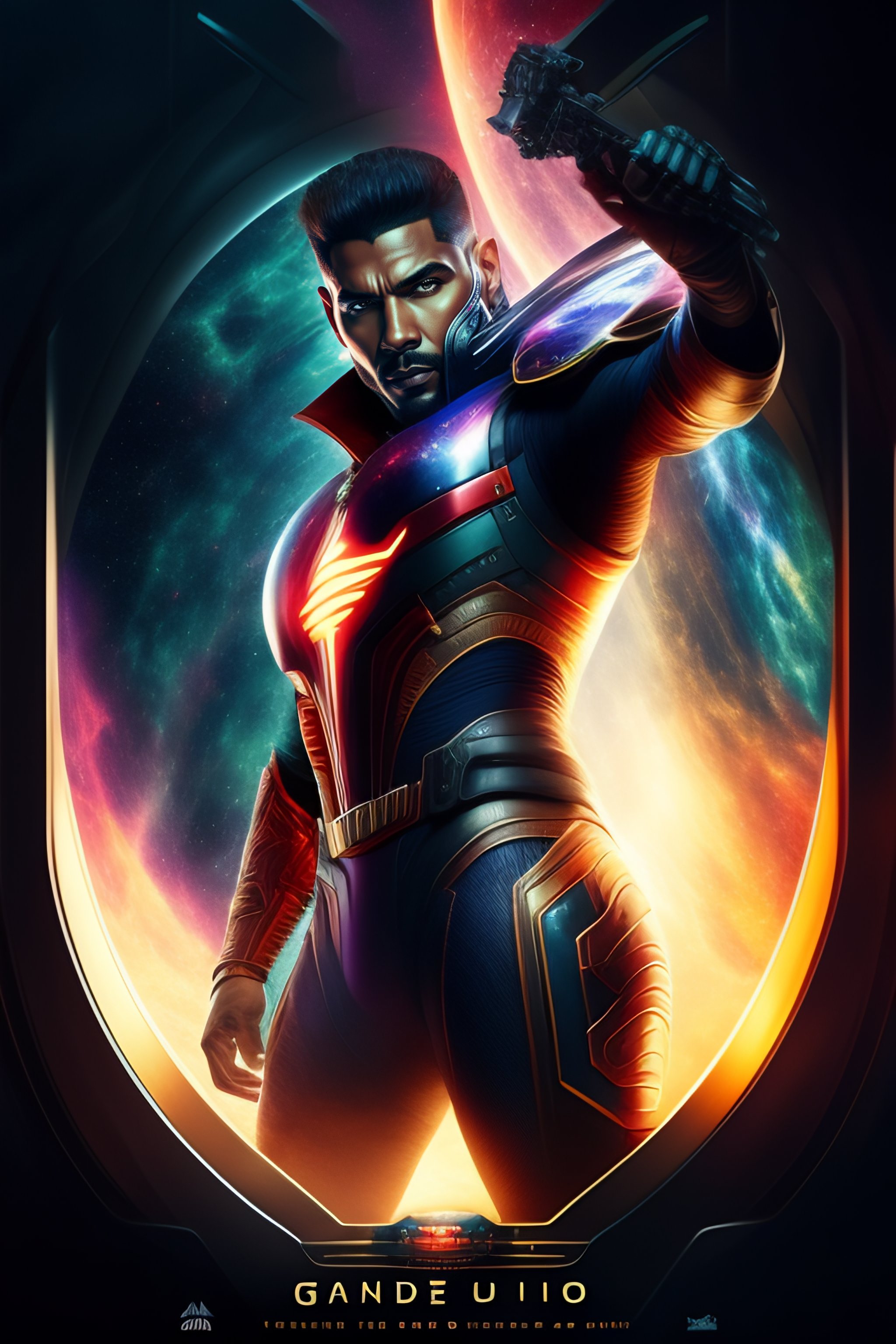 Lexica - Guerrero inmortal de la galaxia de andromeda 8k full detalles