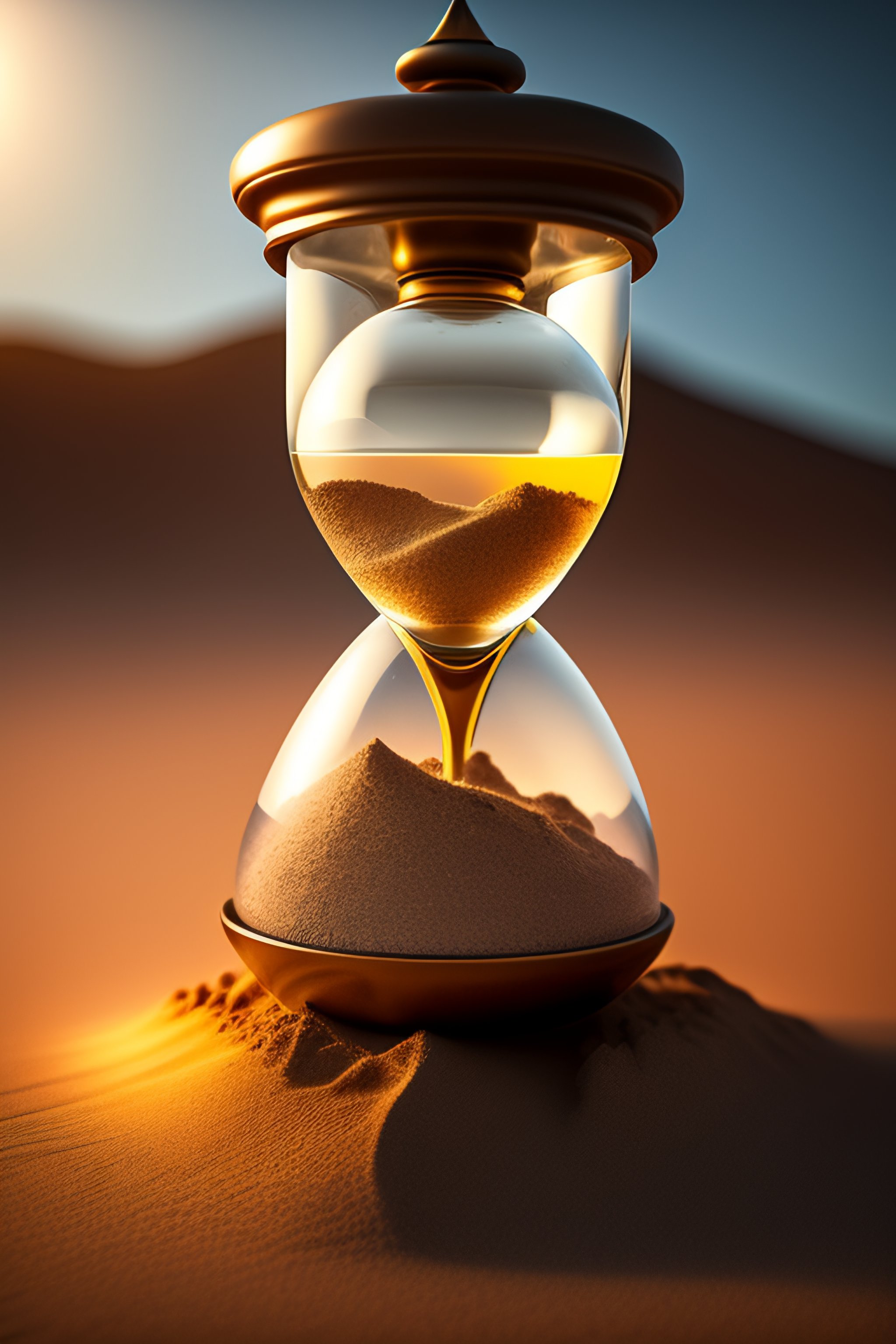 Vintage Hourglass Photography