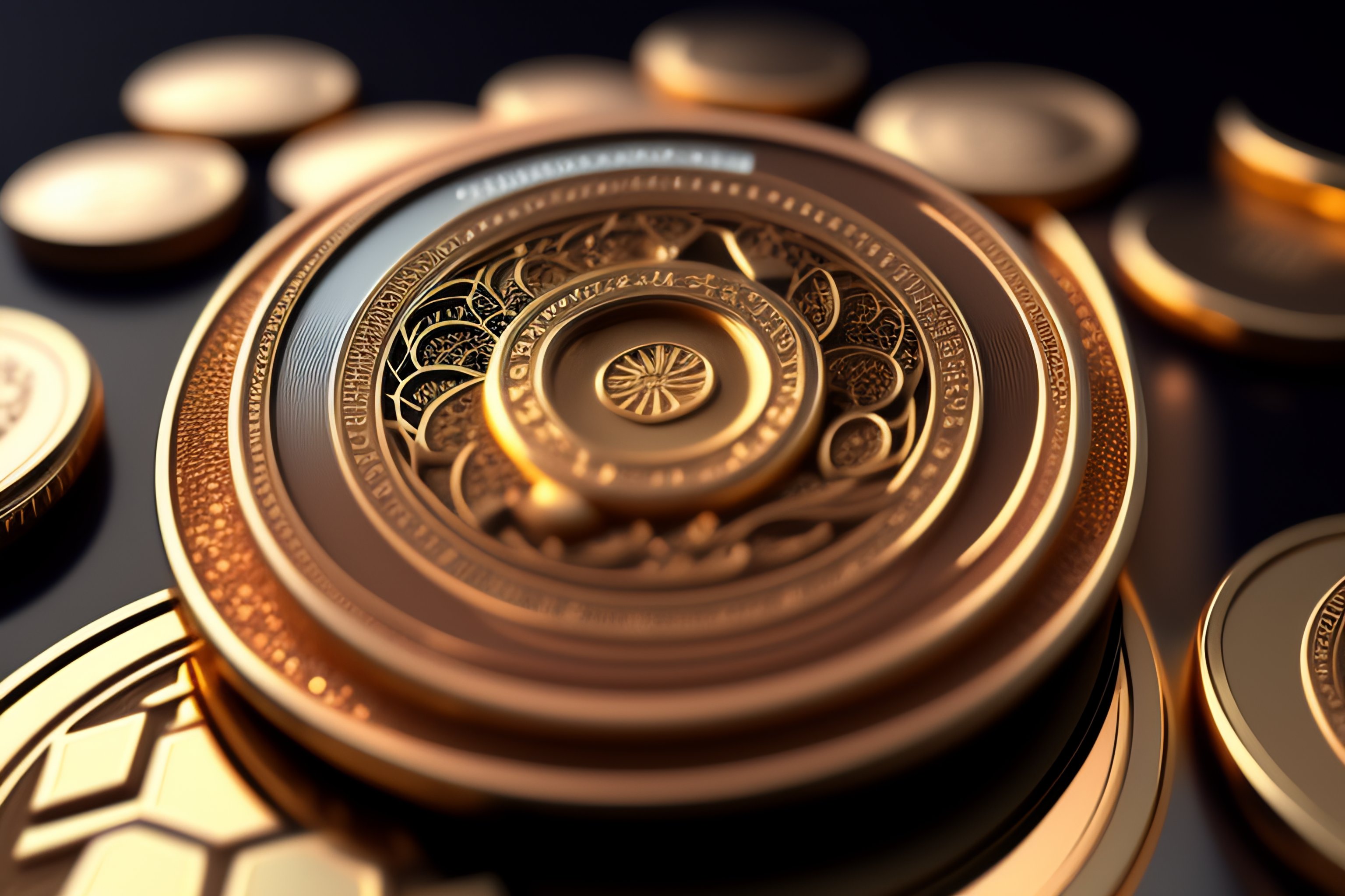 Lexica - Ultra detailed scifi design of Shiba coin in a generative 3D ...