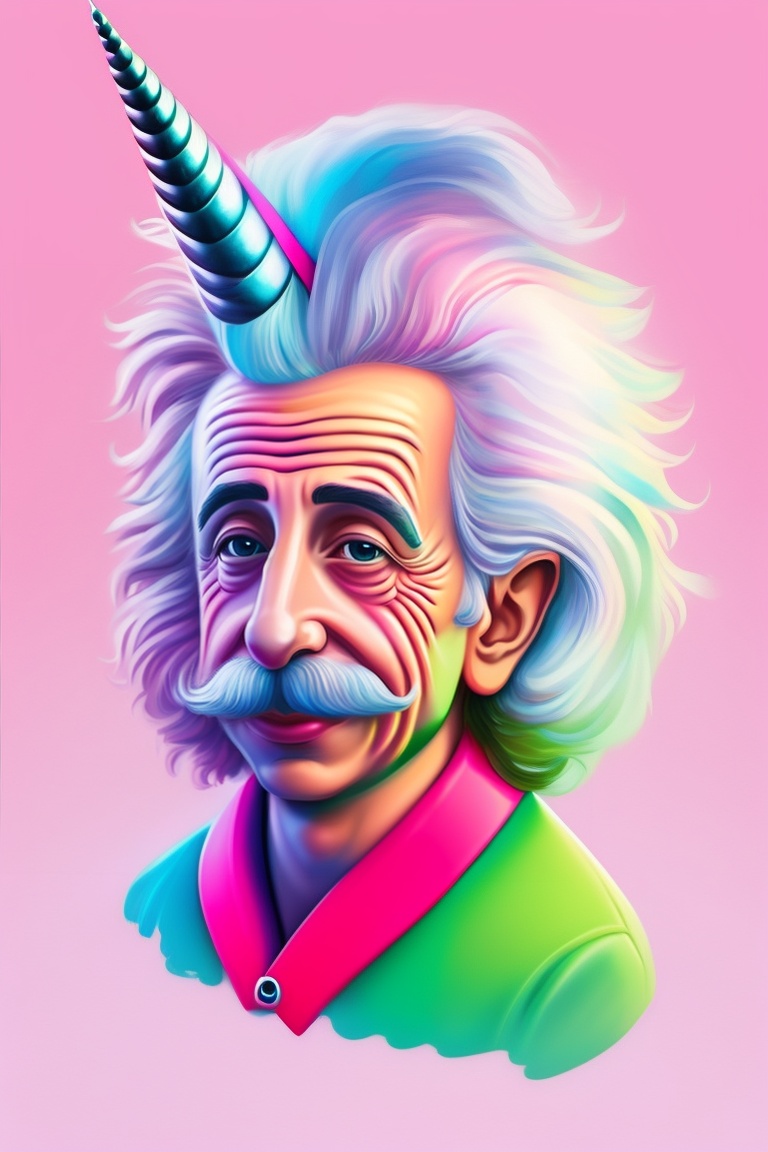 Lexica - Albert Einstein Portrait with shoulders, white background ...