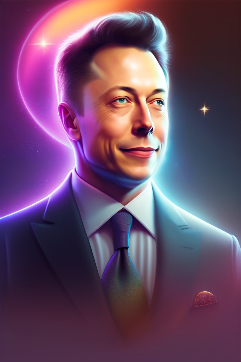 Lexica - Elon musk, portrait